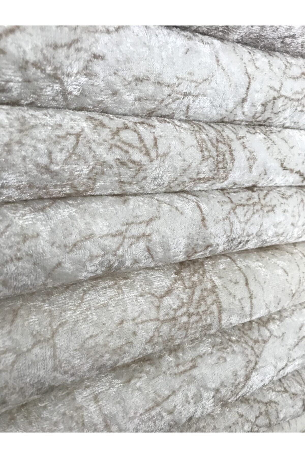 KARAHANLI Damar Desen Ince Kaymaz Süngerli Kanepe Koltuk Örtüsü Krem ...