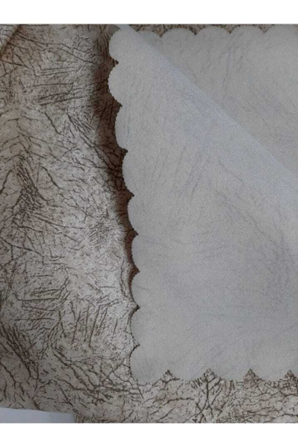 KARAHANLI Damar Desen Ince Kaymaz Süngerli Kanepe Koltuk Örtüsü Vizon ...