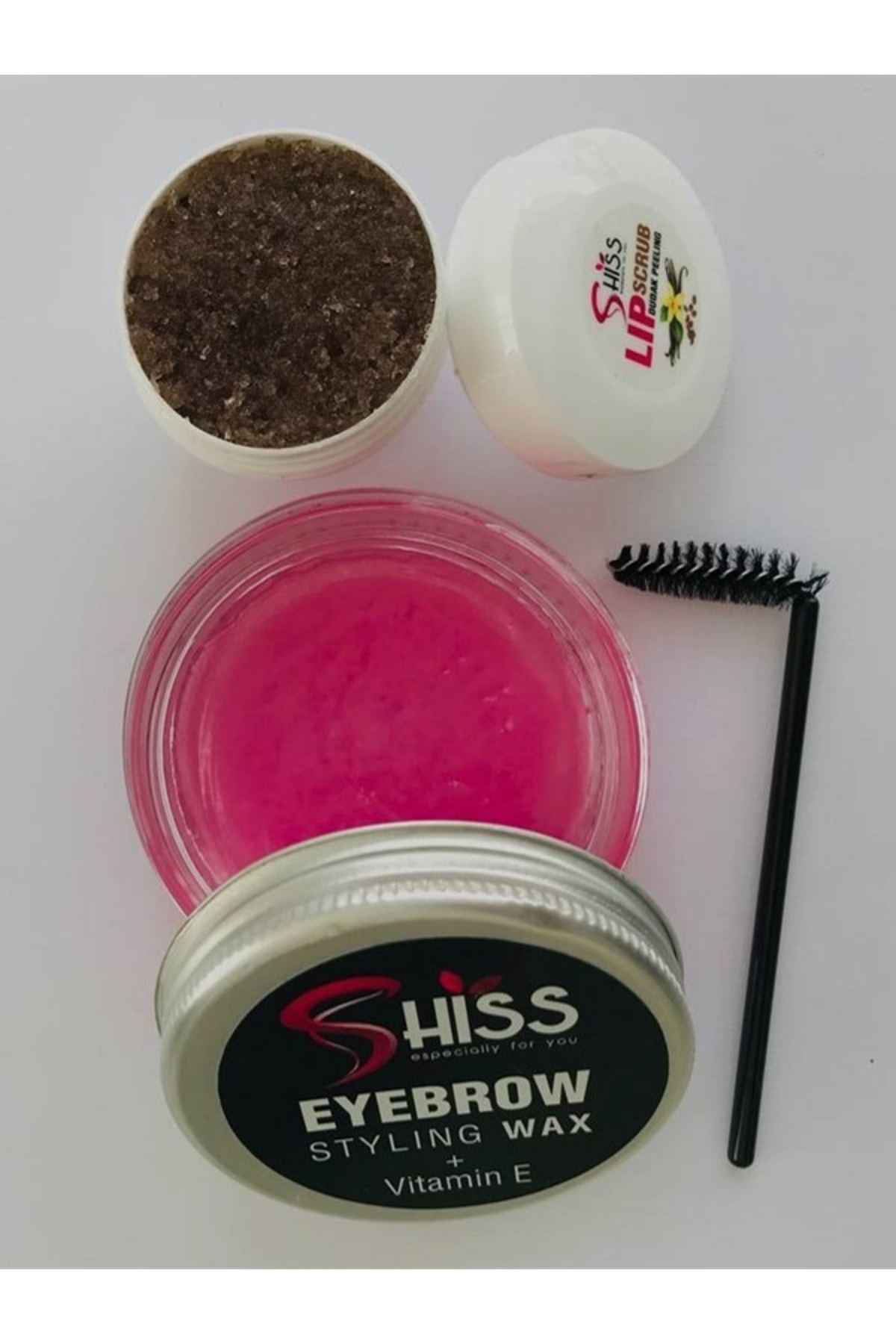 shiss Ekstra Vitaminli Kaş Waksı-kahve&vanilya Dudak Peelingi (ikisi ...