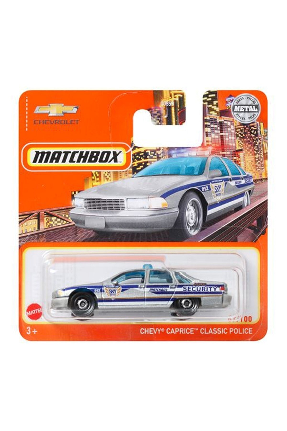 Matchbox 1:64 Tekli Arabalar Chevy Caprice Classic Police - Fiyatı ...