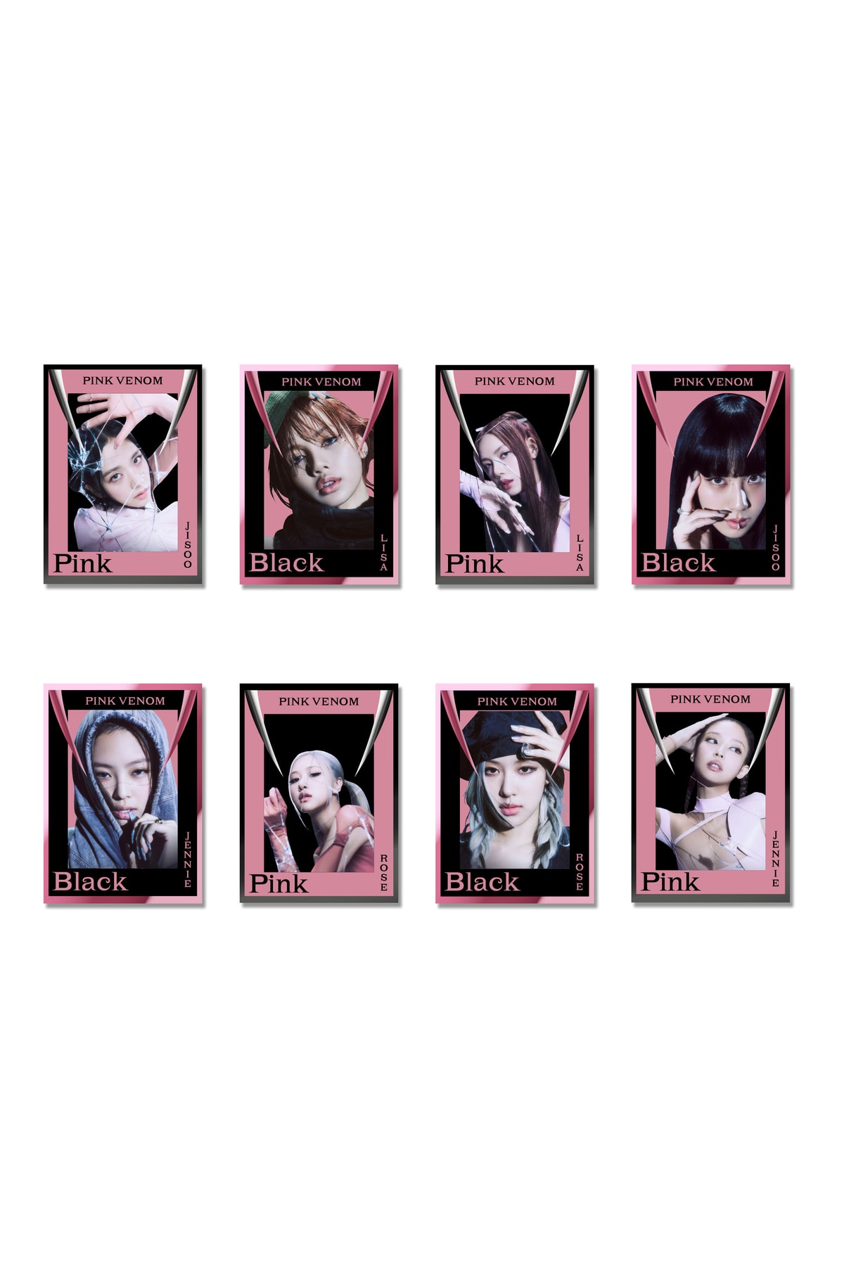 Güneş Kırtasiye Blackpink Pink Venom Fotokart Set 8 Fotokart - Fiyatı ...