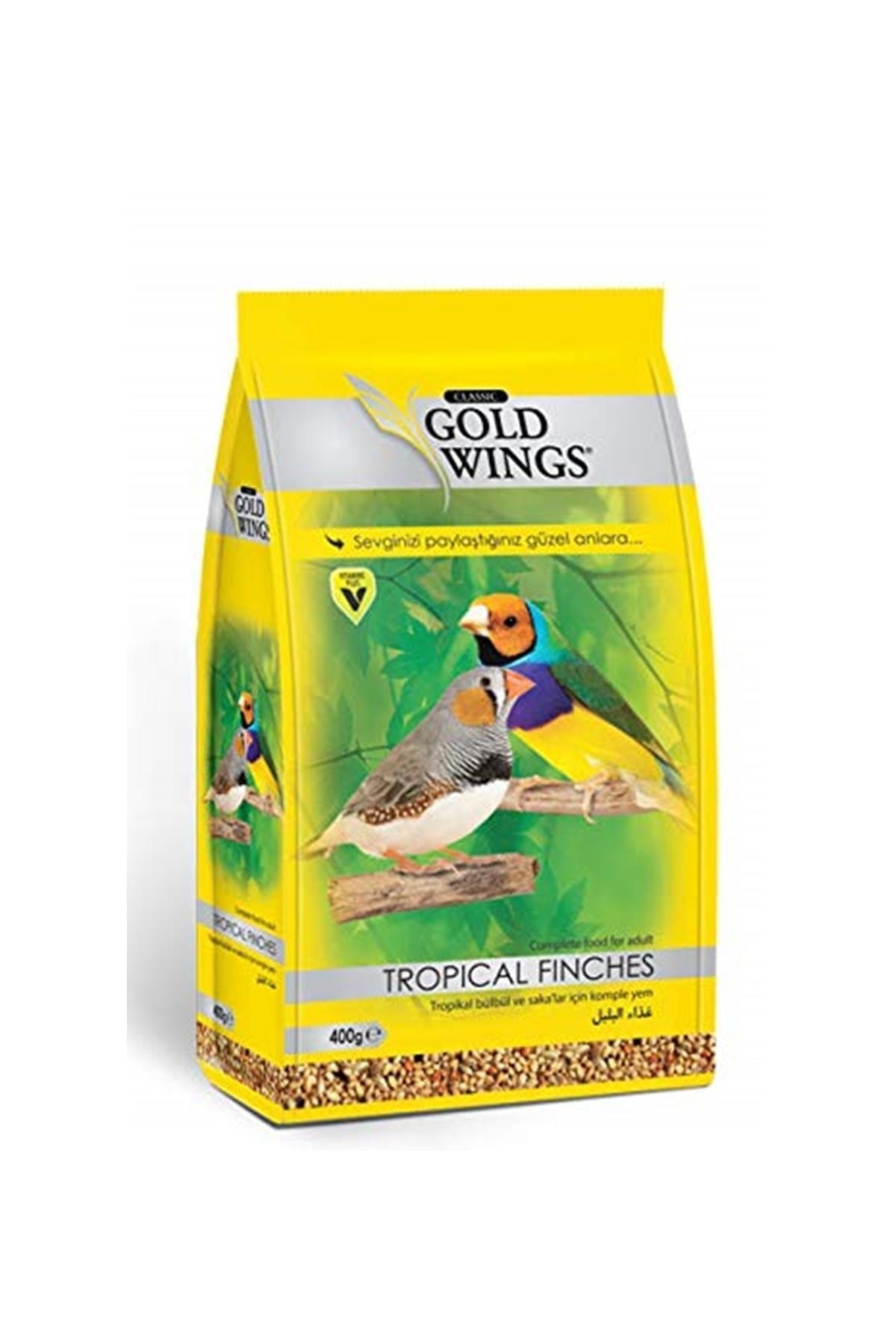 Gold Wings Marka: Classic Tropical Finch Yemi 400 Gr Kategori: Kuş Yemi ...