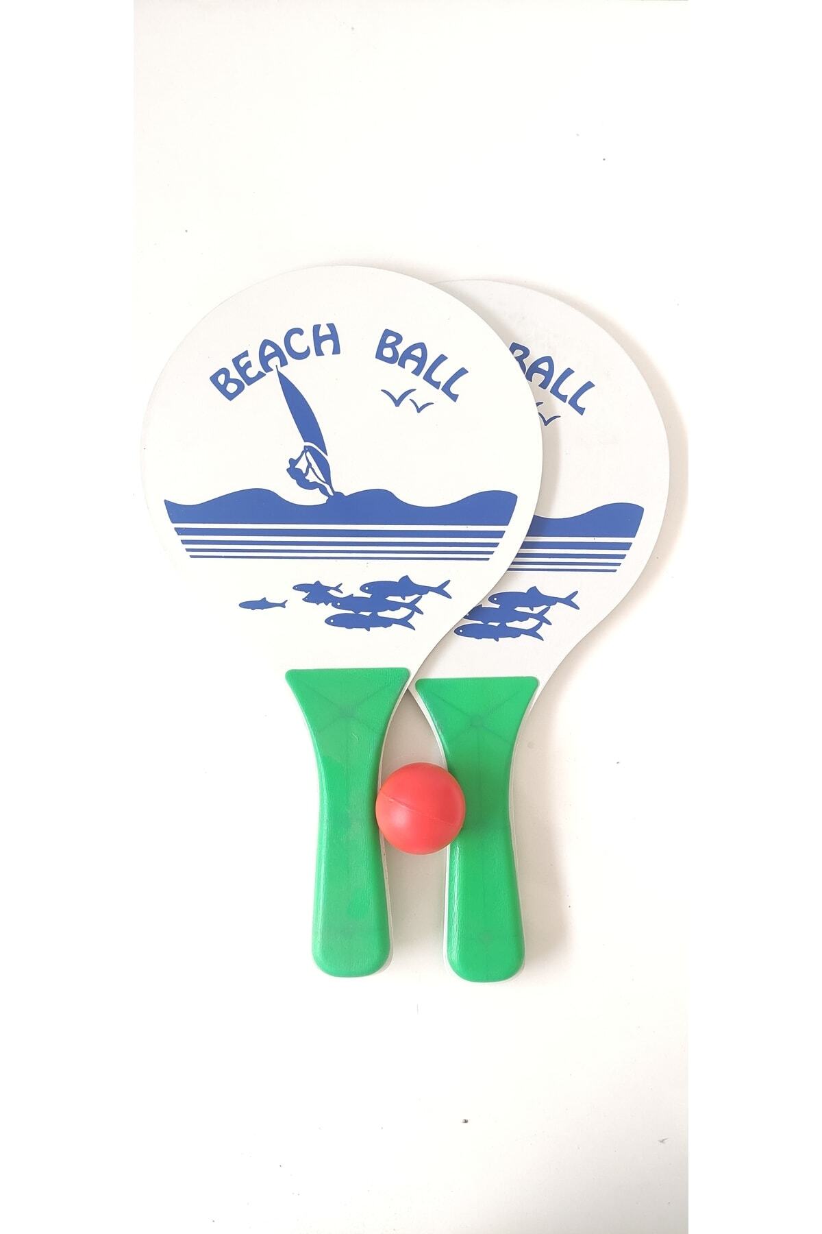 AKTOYS Beach Ball Tahta Raket Iki Adet Raket Bir Adet Top Fiyatı ...