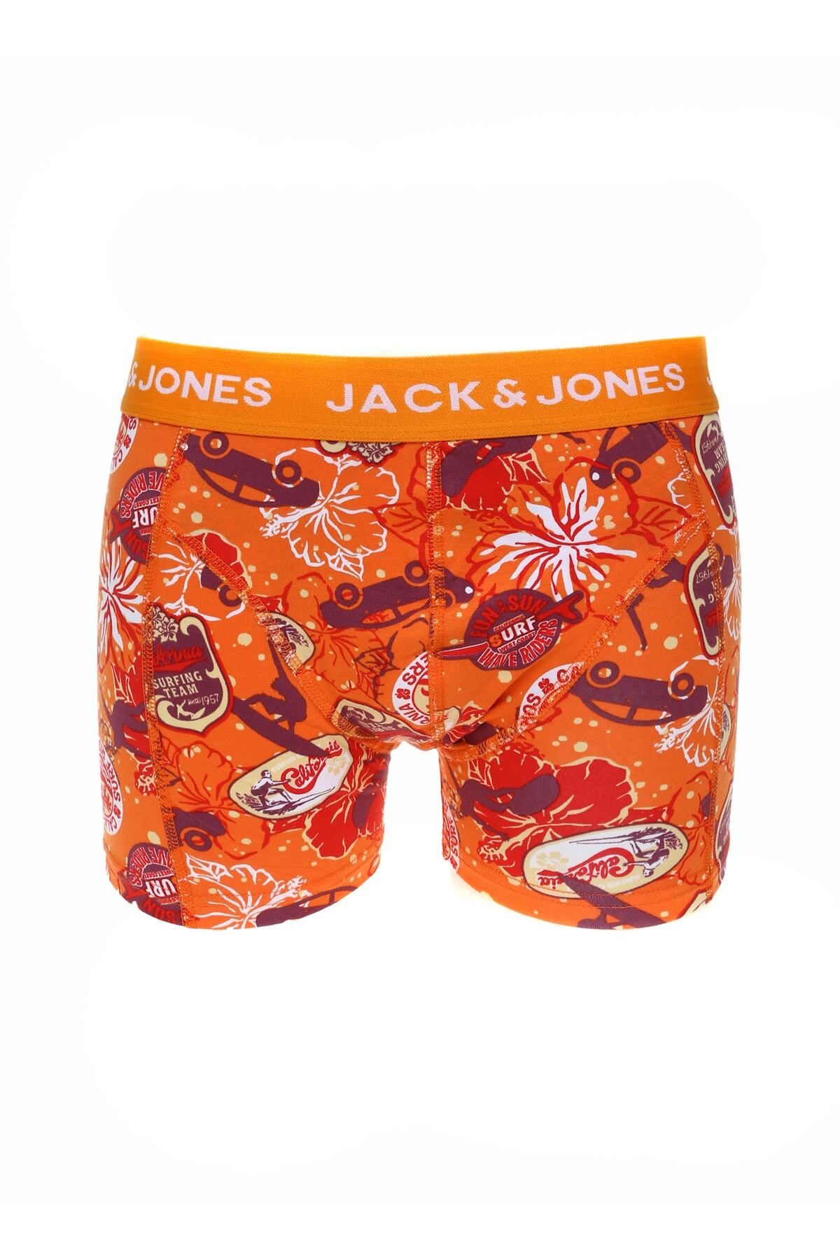 Jack & Jones Turuncu Erkek Boxer 12225097_jaccar Trunk Try Fiyatı ...