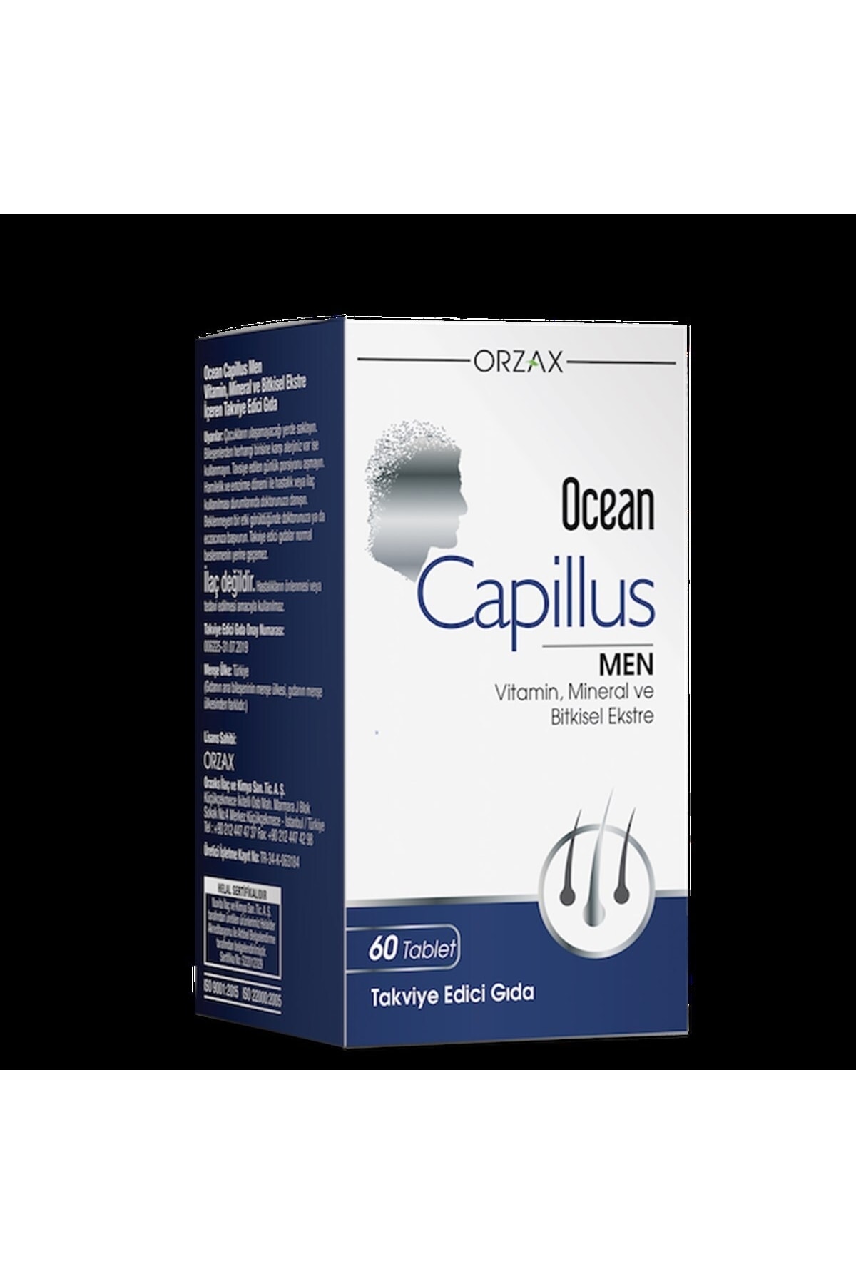 Ocean Capillus Men 60 Tablet (MİAD:02/2025) - Fiyatı, Yorumları