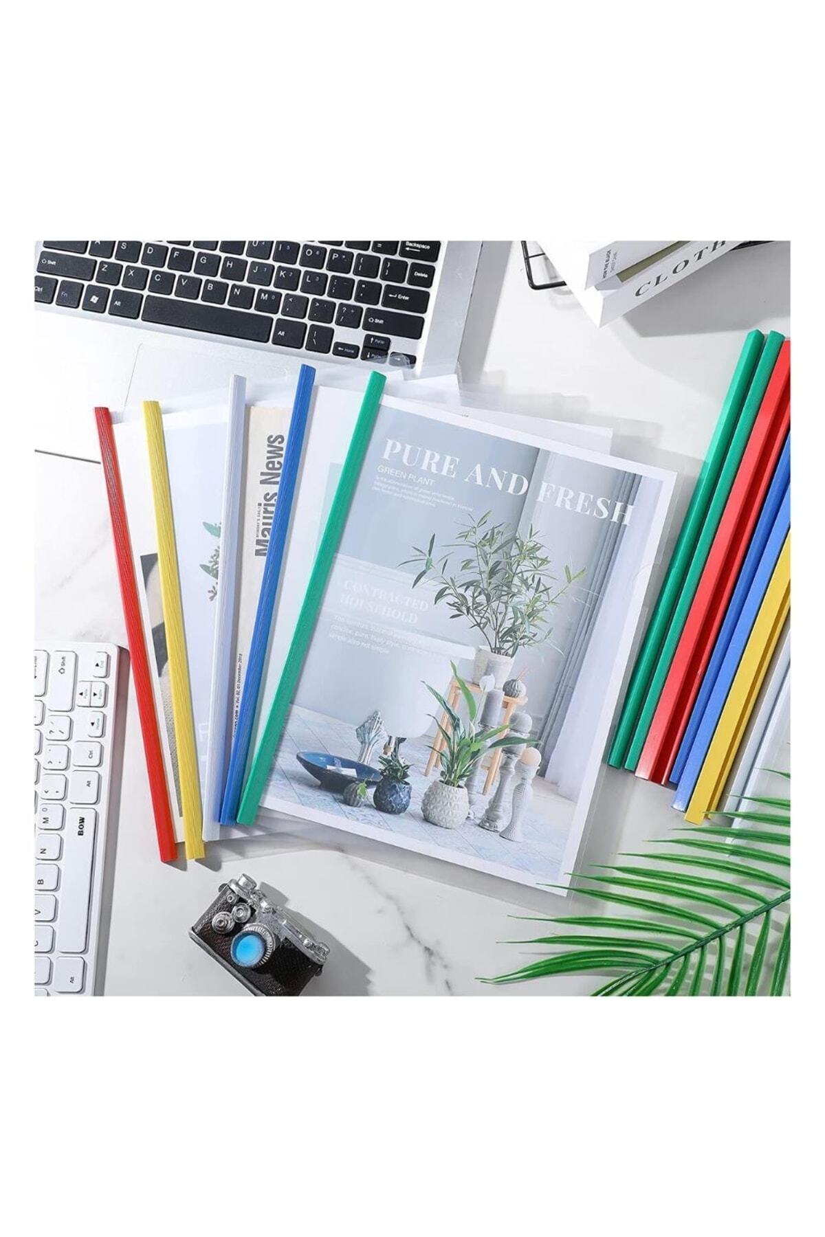 Artlantis A-4 5'li Yandan Sürgülü Sıkıştırmalı Dosya 1 Paket A4 5 Renk ...