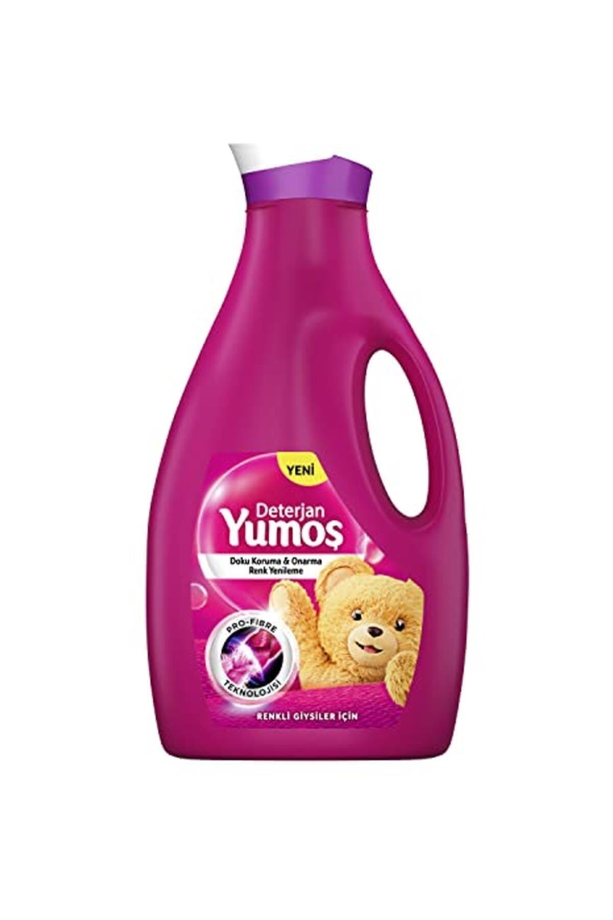 Yumoş Sıvı Bakım Çamaşır Deterjanı Renkli Giysiler 42 Yıkama 2520 Ml ...