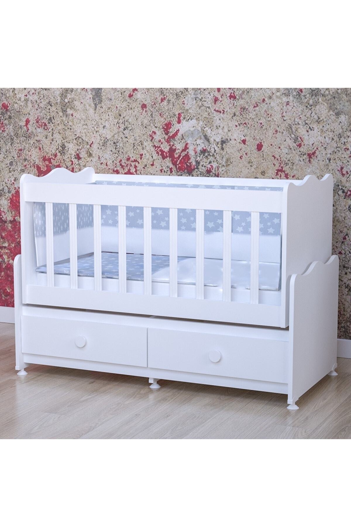 Garaj Home Elegant 60x120 Beyaz Beşik - Fiyatı, Yorumları