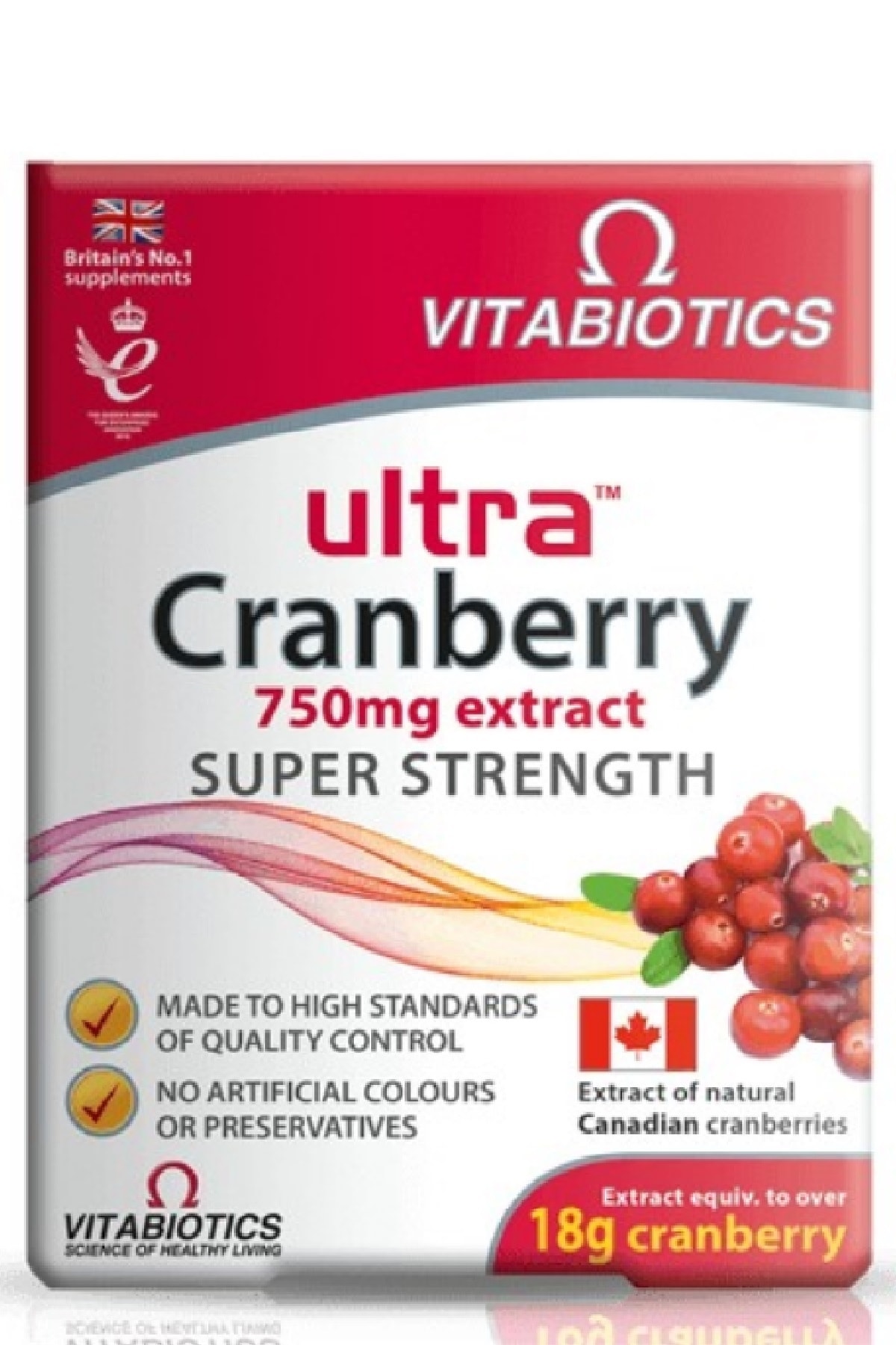 ULTRA Vitabiotics Cranberry 750 Mg Extract 30 Tablet - Fiyatı, Yorumları