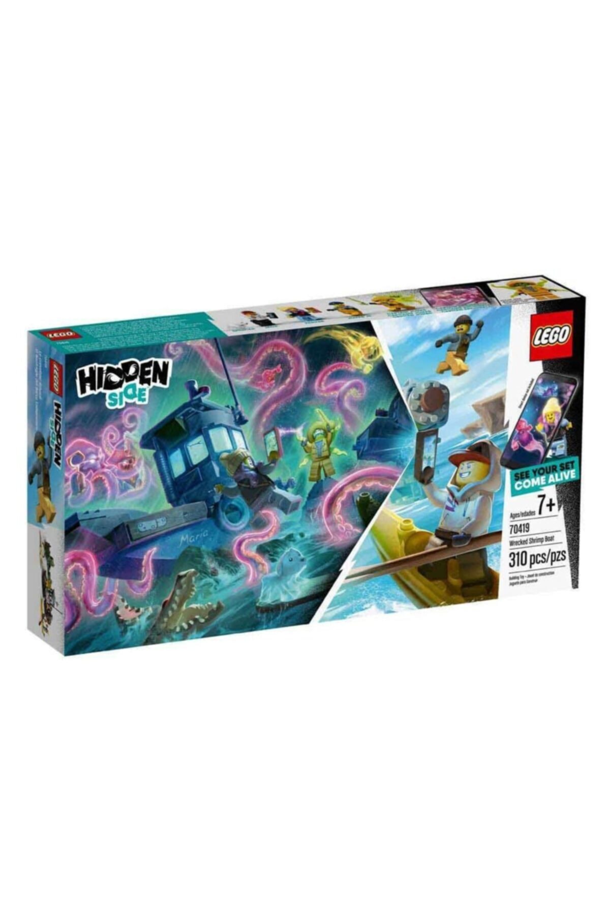 LEGO Hidden Side 70419 Batık Karides Teknesi Oyun Seti Fiyatı ...