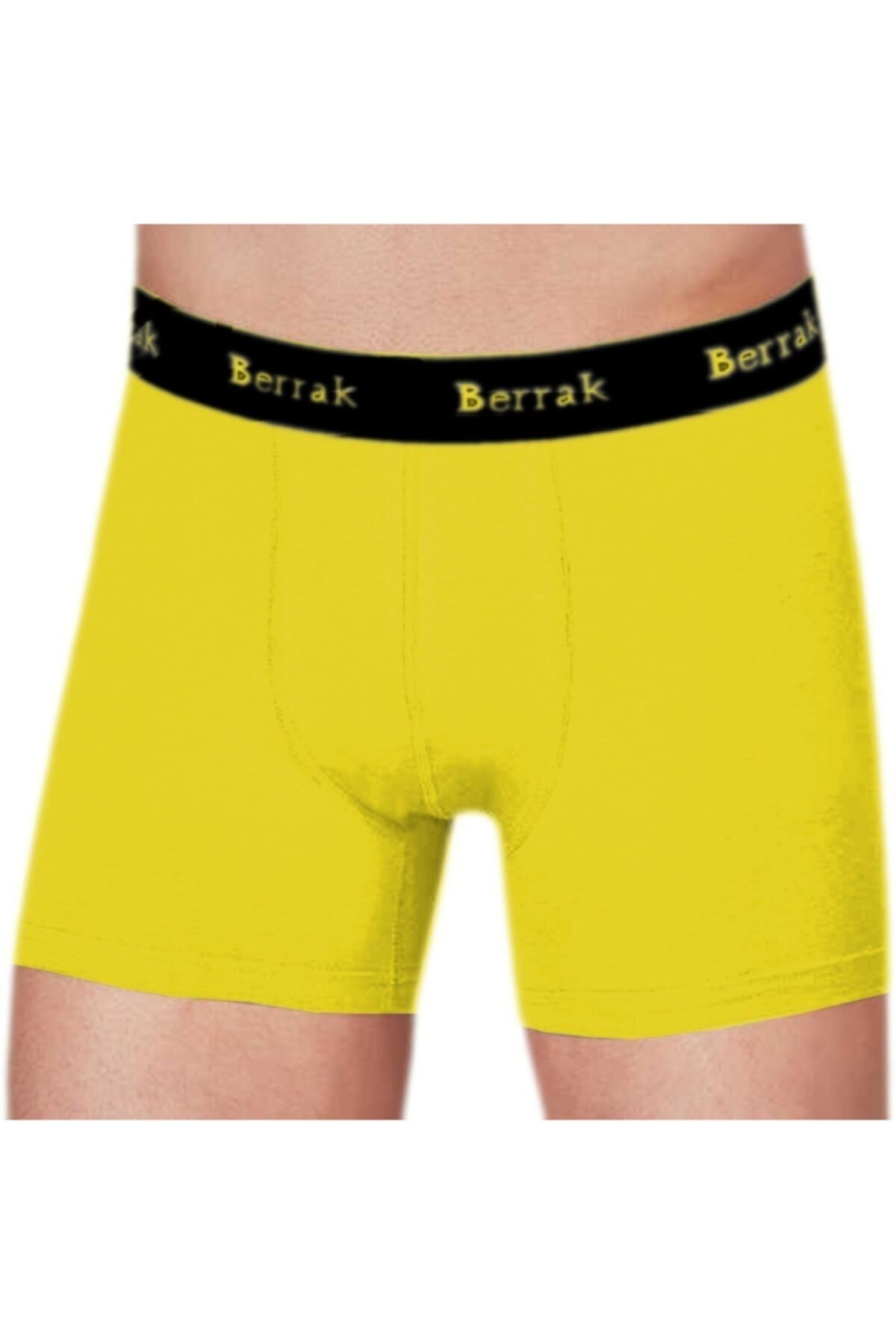 Berrak 6 Pieces Yellow Color Modal Boxers - Trendyol