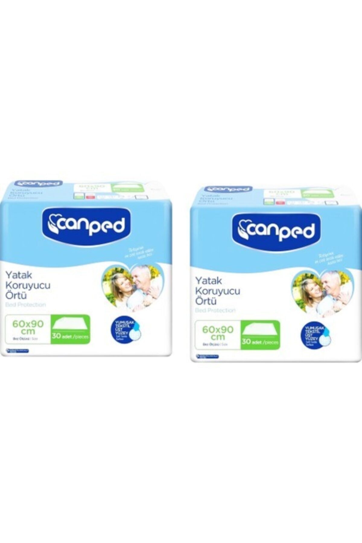 Canped Yatak Koruyucu Örtü 60 X 90 Cm 30'lu 2 Paket Fiyatı, Yorumları ...