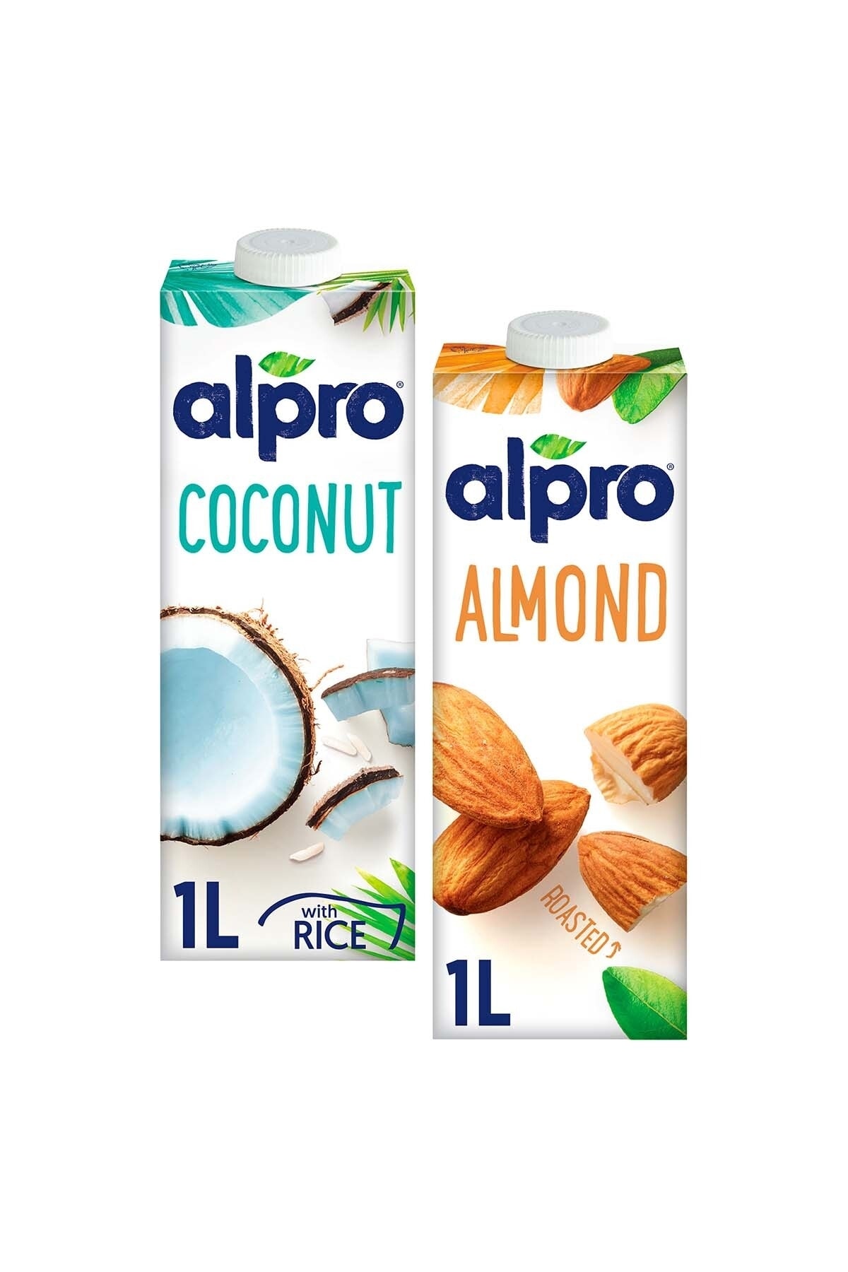 Alpro 2’li Mix Set – Badem Sütü & Hindistan Cevizi Sütü 2x1lt Fiyatı ...