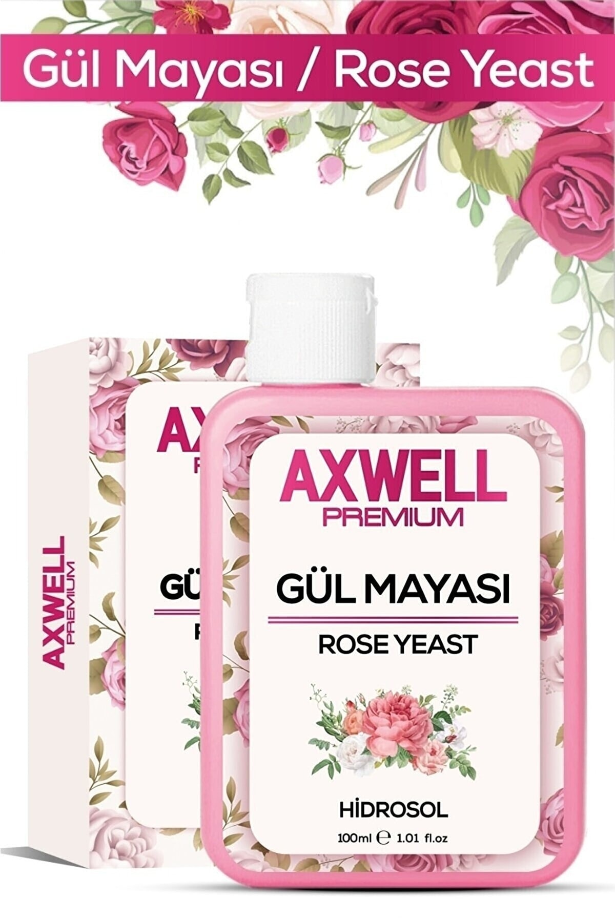 AXWELL PREMIUM Gül Mayası Suyu Aydınlatıcı Ve Gözenek Sıkılaştırıcı ...