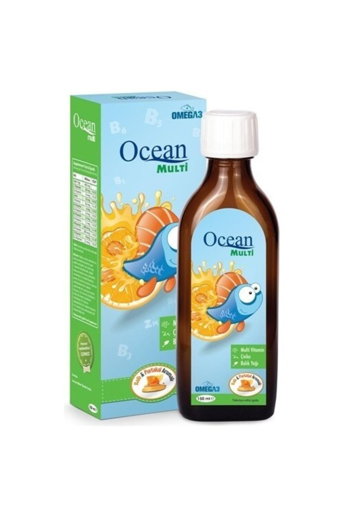 Ocean Multi Vitamin Multi Mineral Şurup 150 Ml 2 Adet Fiyatı, Yorumları ...