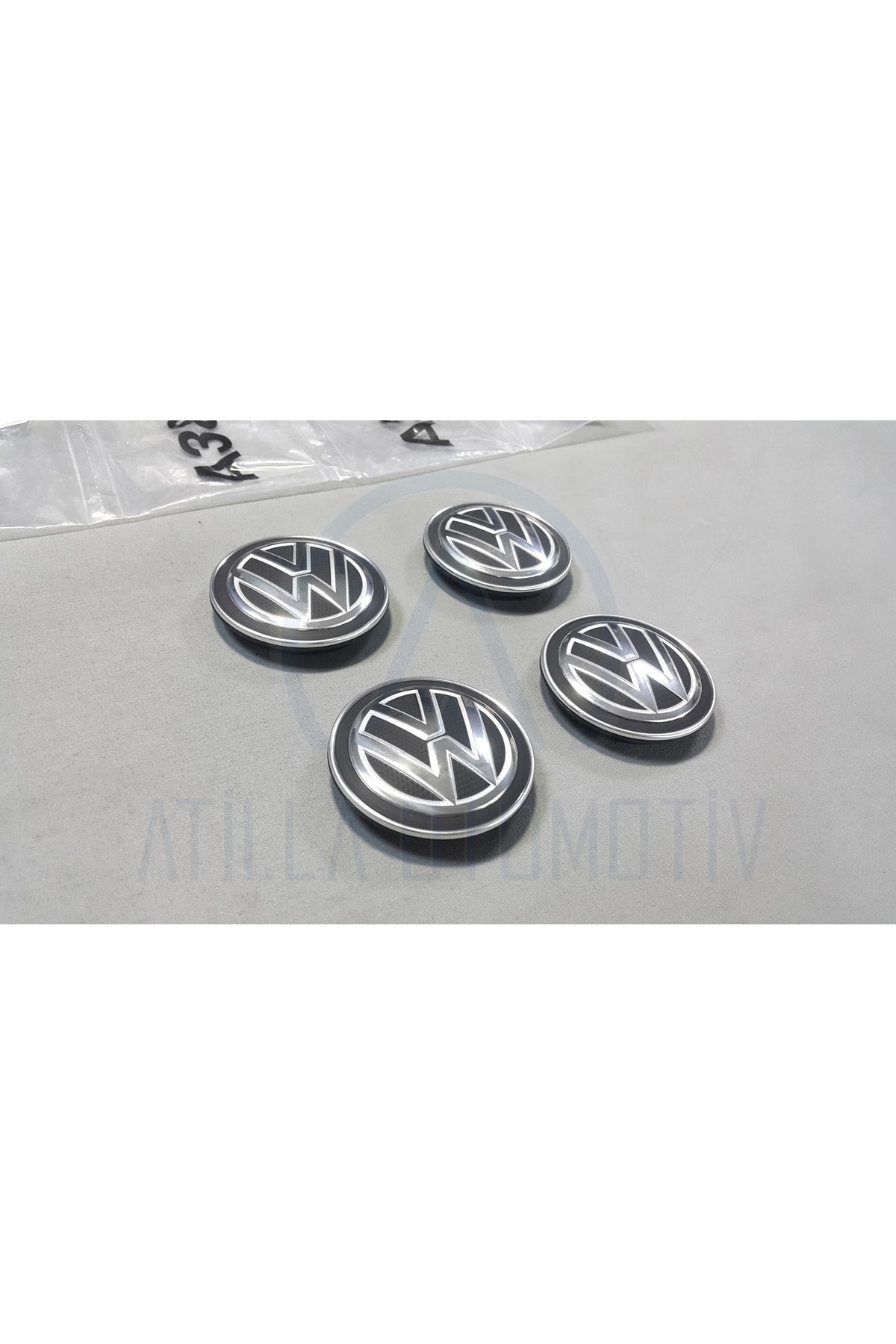 Fabrikasyon 4 X Volkswagen Golf Mk7 5g 2013-2020 Çelik Jant Göbek Seti ...