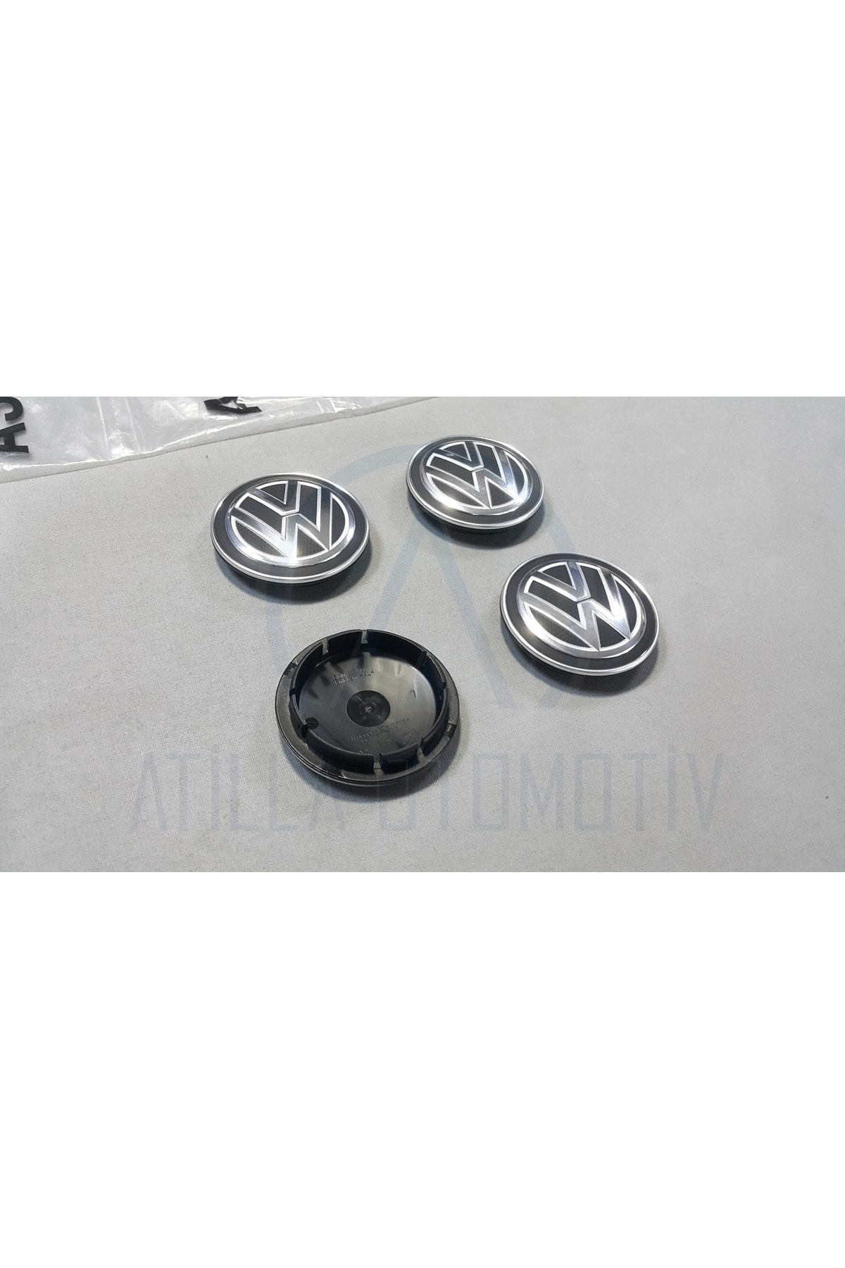 Fabrikasyon 4 X Volkswagen Golf Mk7 5g 2013-2020 Çelik Jant Göbek Seti ...