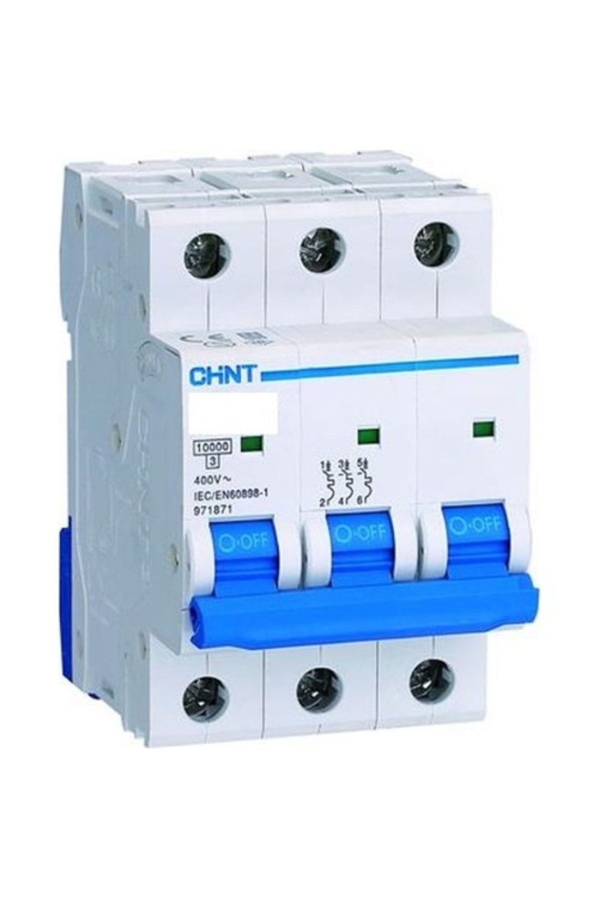 CHİNT ELECTRİC Chint 186502 Eb Serisi / 3 Kutuplu 4,5ka / C Tipi 16a ...