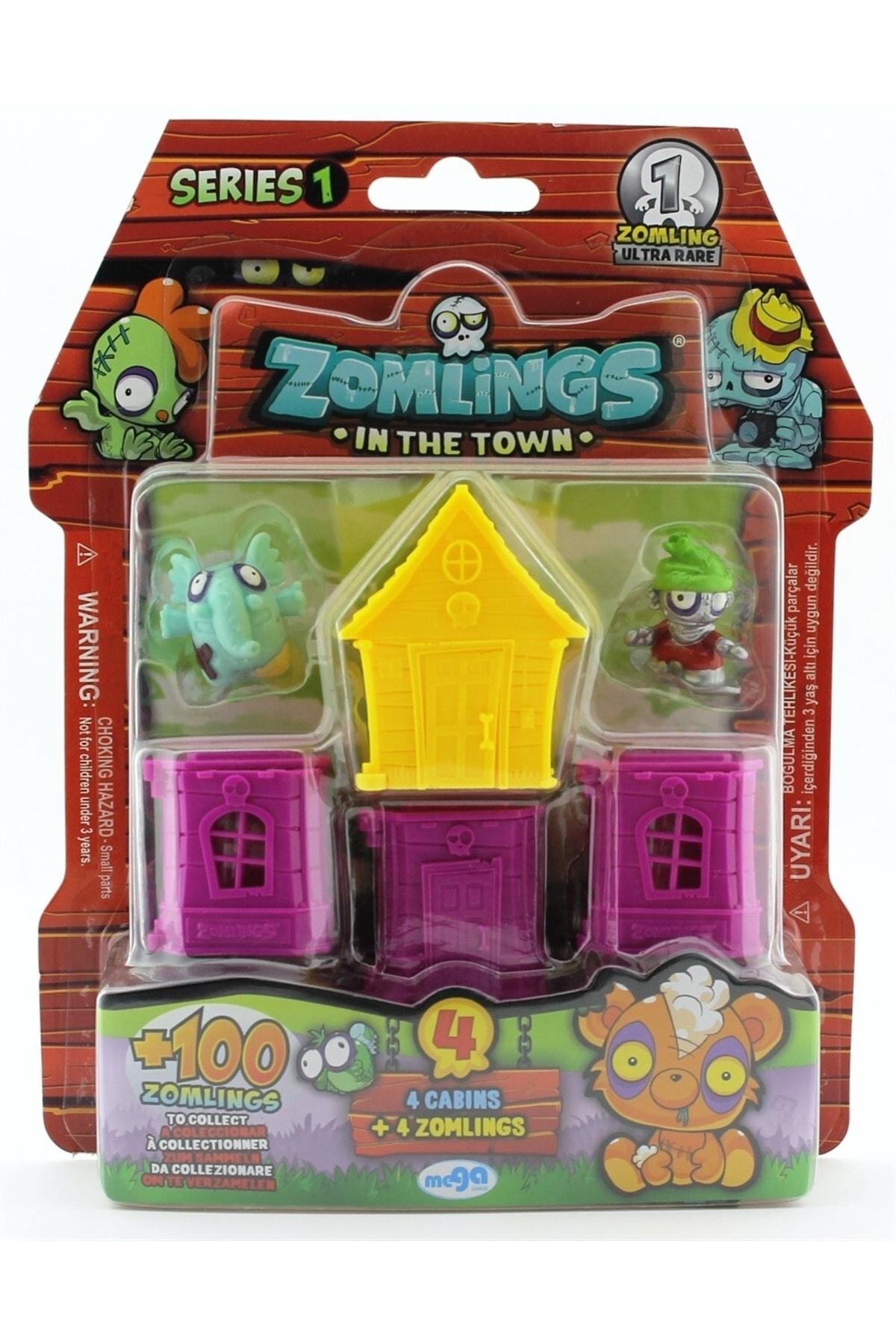 Genel Markalar Zomlings 4'lü Paket Seri 1 Sarı Evli P00972 Fiyatı ...