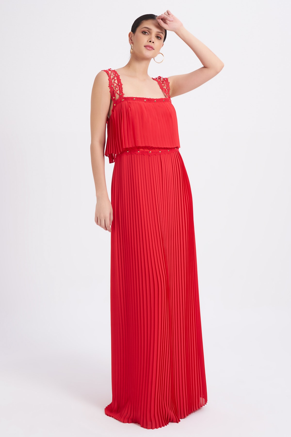 Balizza Blz-uzun Kolsuz Piliseli Elbise Fiyatı, Yorumları - Trendyol