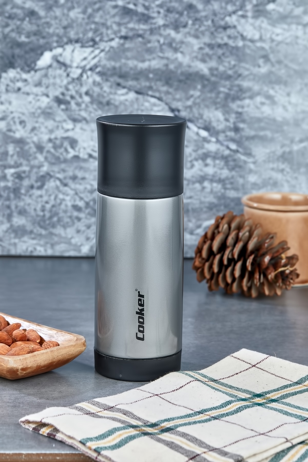 Cooker Ckr Plus 300 Ml Trend Paslanmaz Çelik Termos Piknik Çay Kahve ...