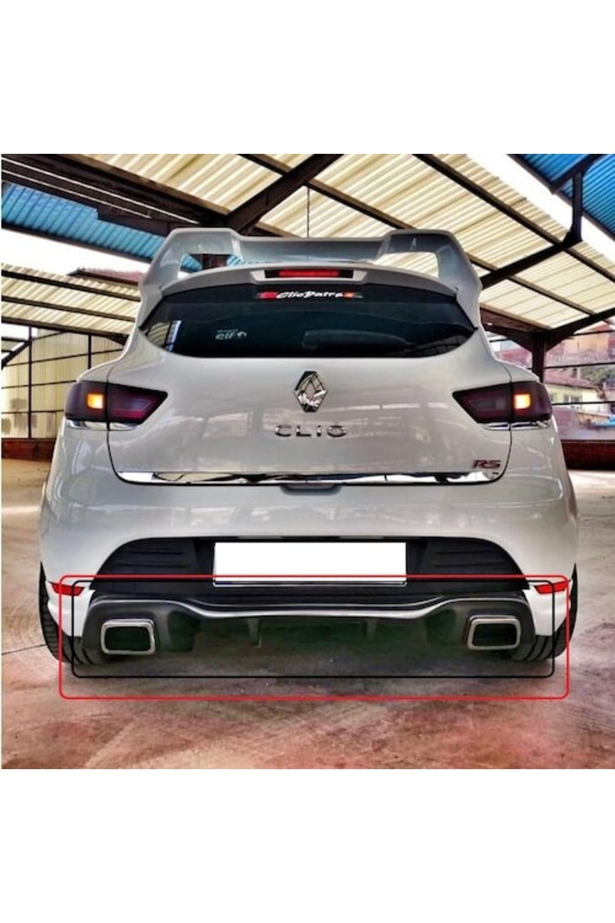 AVCILAR OTO TUNING Renault Clio4-rs Difüzör-plastik Ürün - Fiyatı ...