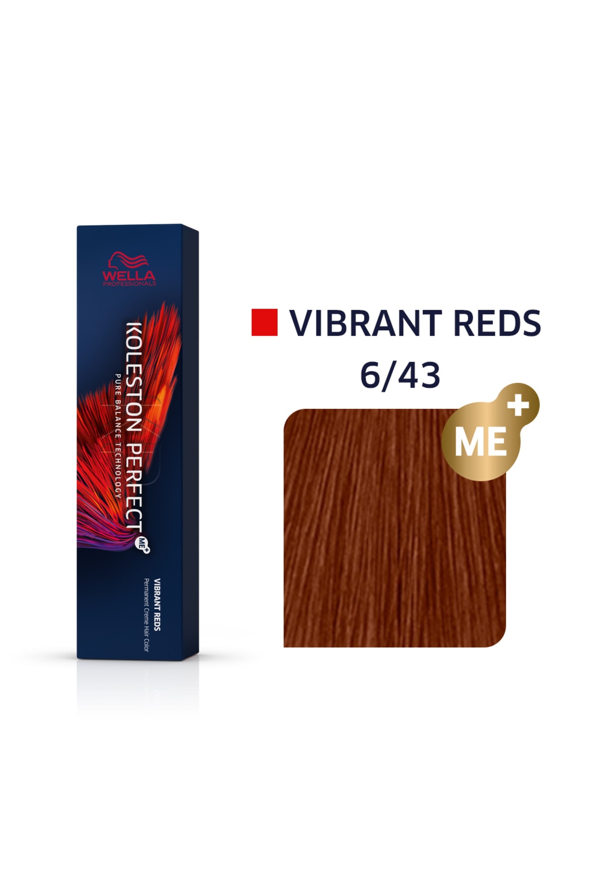 Wella Professionals Koleston Perfect Me+ 6/43 Vibrant Reds Kalıcı Saç ...