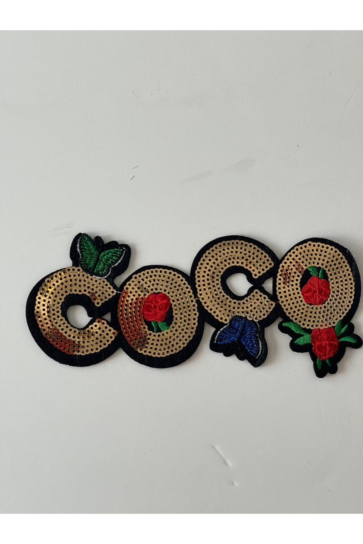 Gönülden Tasarım 15x6 Cm Özel Tasarım Coco Çiçekli Kelebekli Pul ...