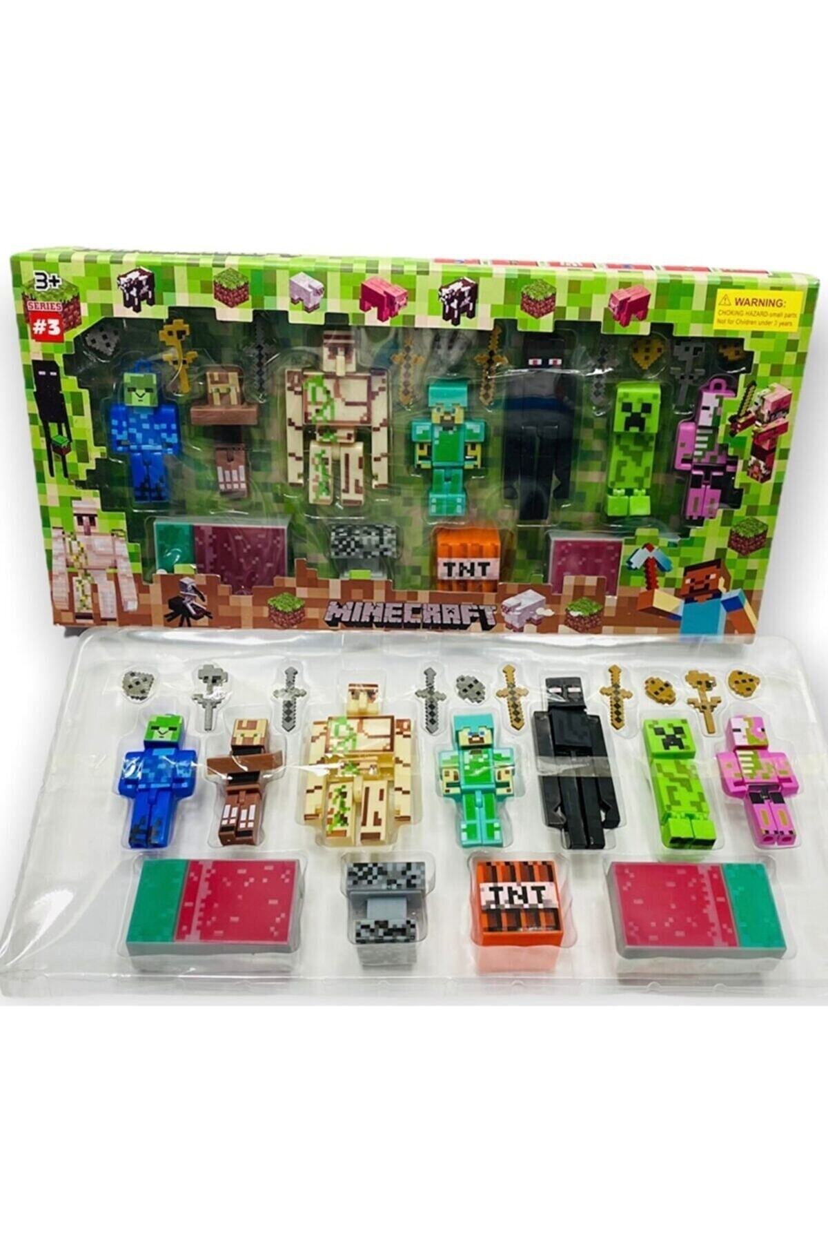 RAMO'S STORE Minecraft 21 Parça Endermanlı( Hediye Paketinde Hızlı ...