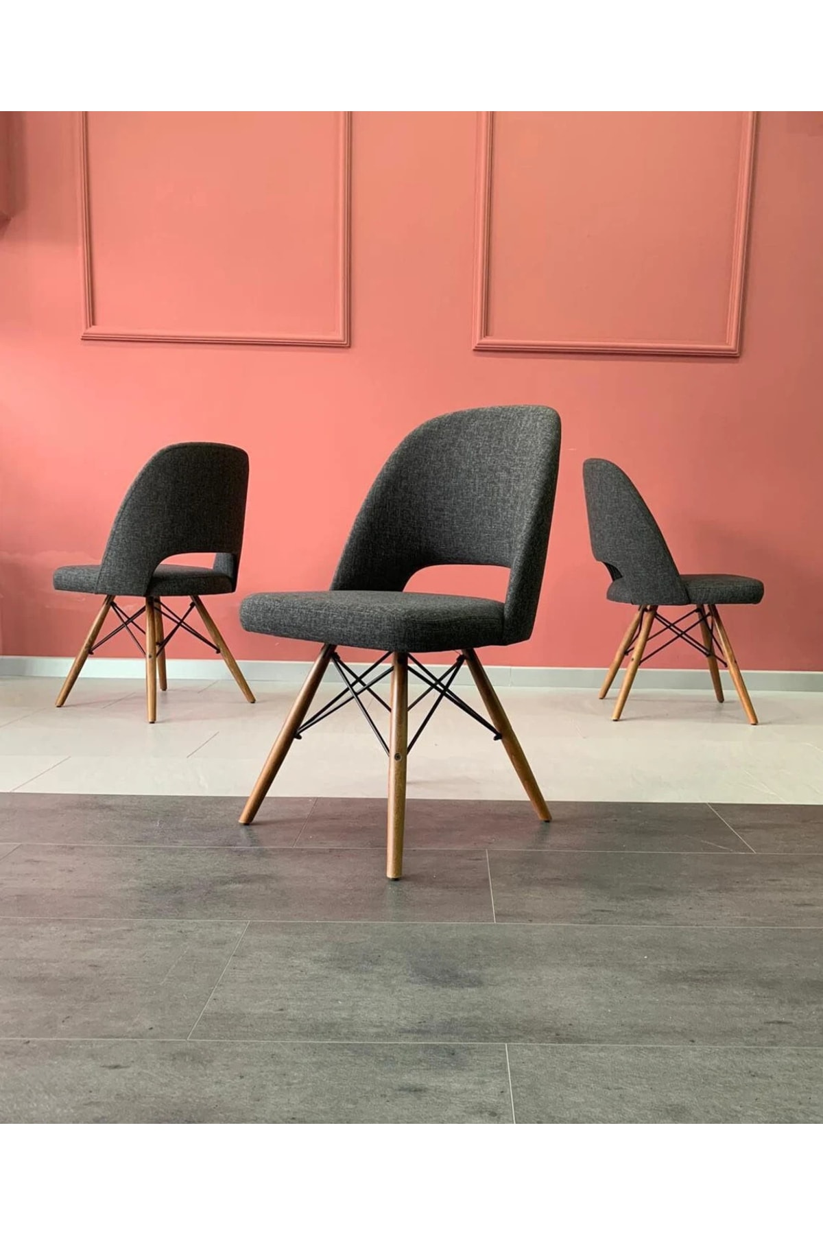 You Furnitures Sandalye - Ahşap Sandalye - Masif Yemek Odası Sandalyesi ...