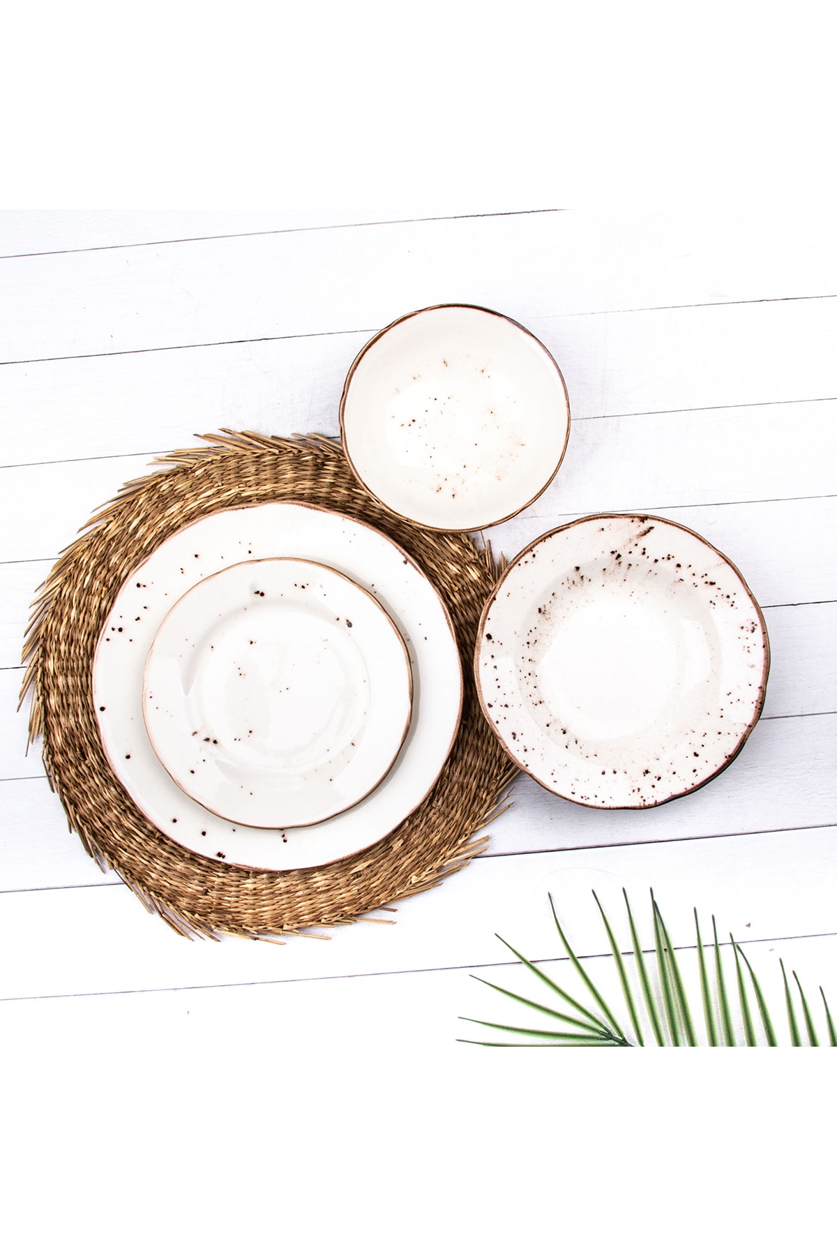 Tulü Porselen Papatya 24 Parça Yemek Seti R46 Krem Fiyatı, Yorumları ...