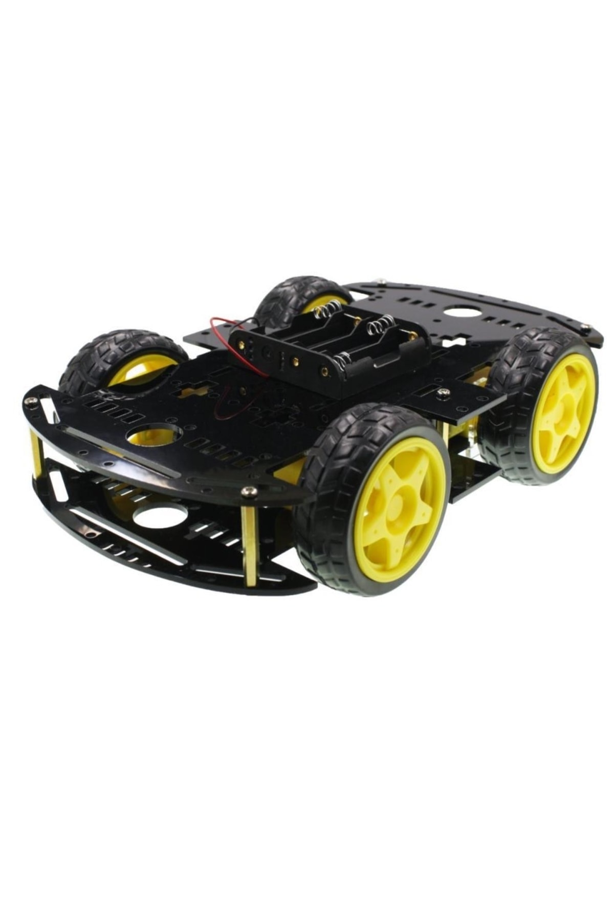 Arduino Emes Robotik Robot Kollu 4wd Engelden Kaçan Ve Çizgi Izleyen