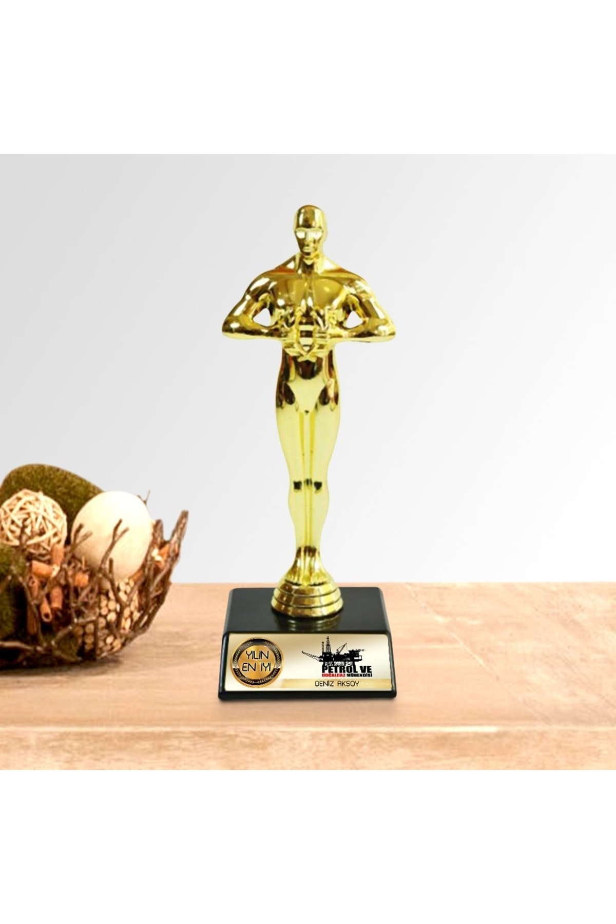Bk Gift Kişiye Özel Yılın En Iyi Güvenlik Müdürü Oscar Ödülü Fiyatı ...