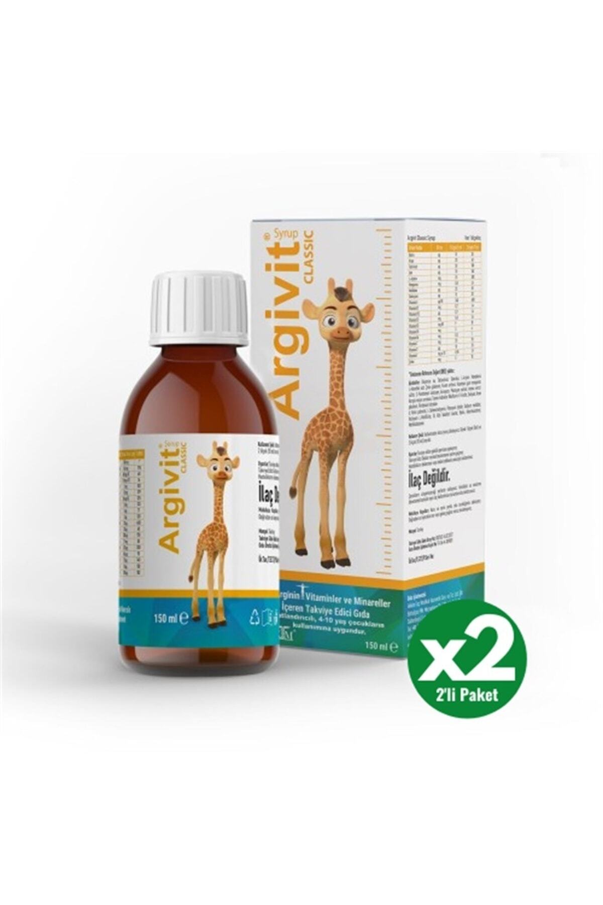 Argivit Classic Multivitamin Şurup 2'li Paket Fiyatı, Yorumları - Trendyol