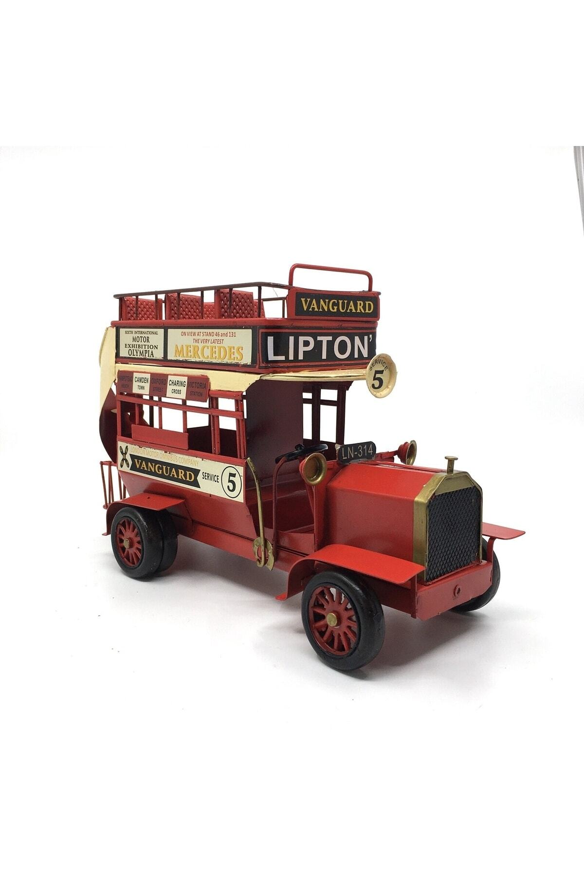 jayland 1966 Model Mercedes Klasik Çift Katlı Turistik Gezi Otobüsü ...