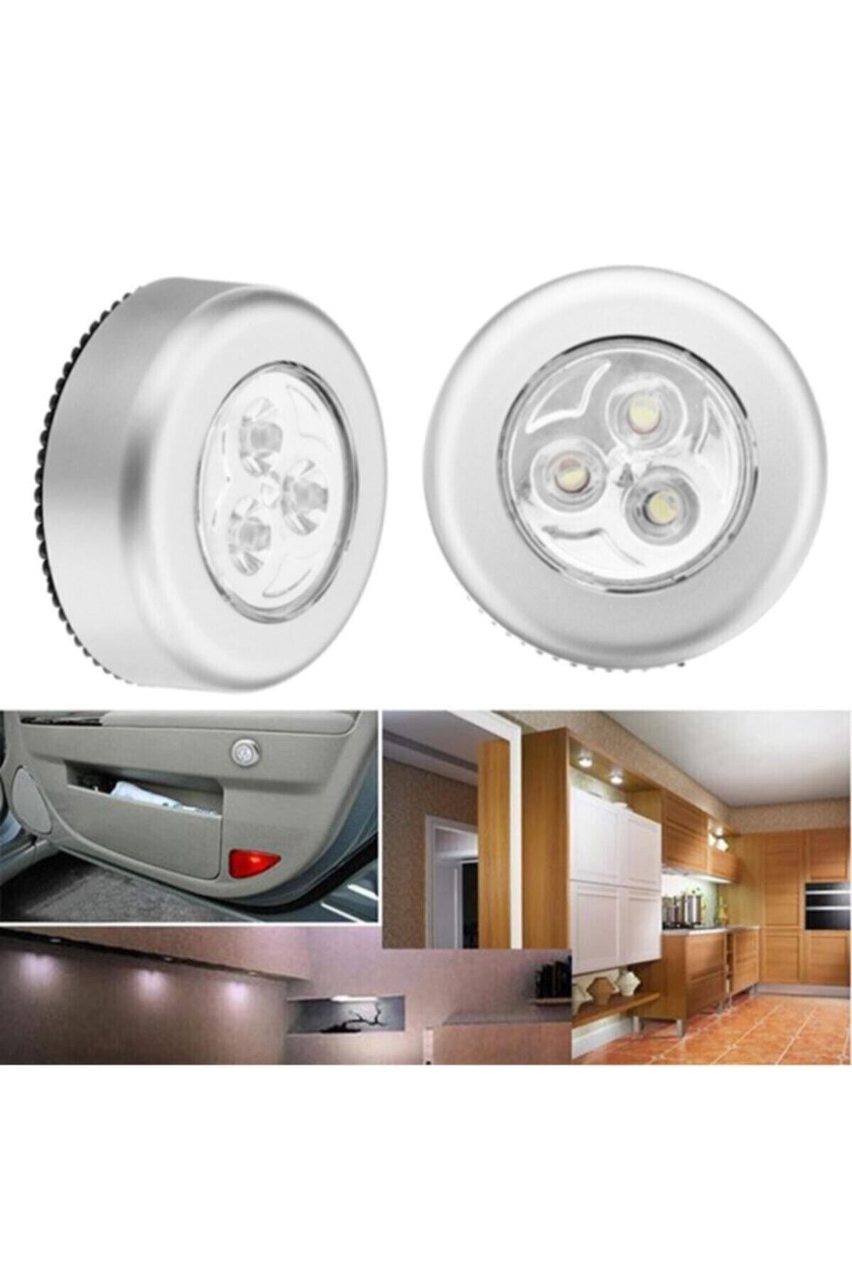 epazzar 5li Set Mini Led Işıklı Pilli Lamba Portatif Dolap Içi Gizli ...