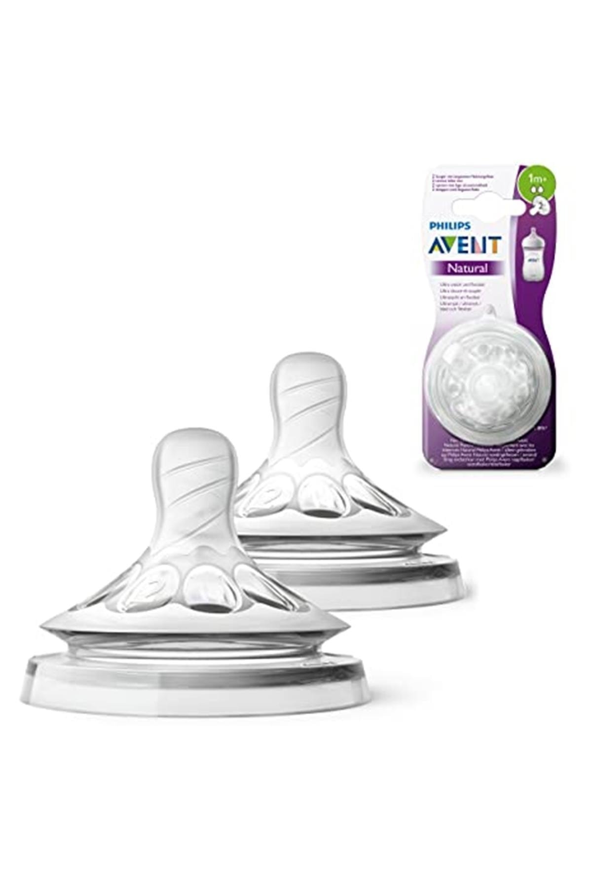 Philips Avent Natural Biberon Emziği 2 Delik 1 Ay 2li Scf042/27 ...