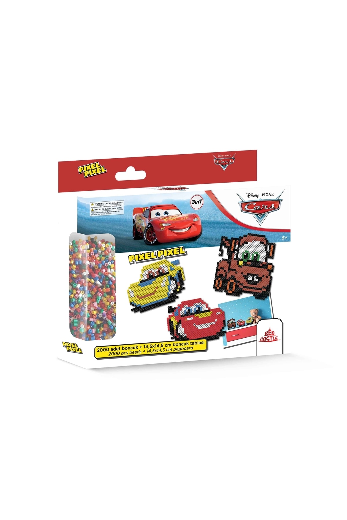 Pixel Pixel Boncuk Aktivite Ve Oyuncak Seti, Disney Cars 2000 Ad ...