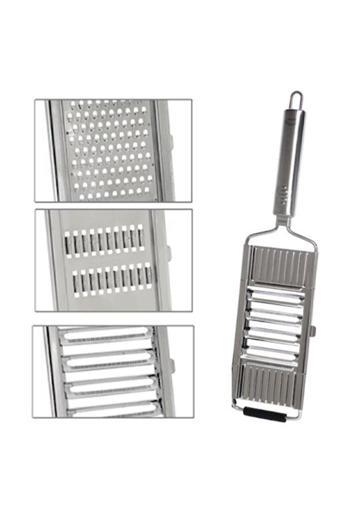 RELATOS 3 Başlıklı Saplı Kaymaz Rende Meyve Ve Sebze Dilimleyici Jülyen ...