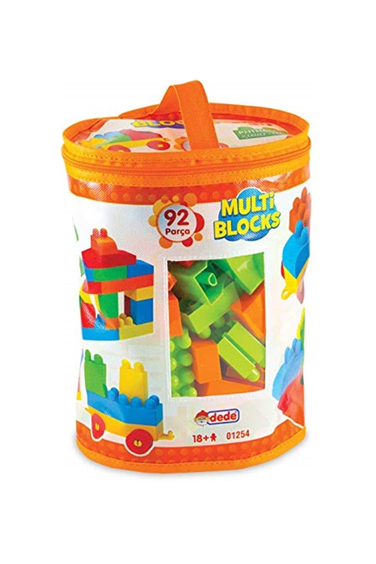 DEDE Multi Blocks 92 Parça Eğitici Bloklar, Plastik, Çok Renkli, +1 Yaş ...