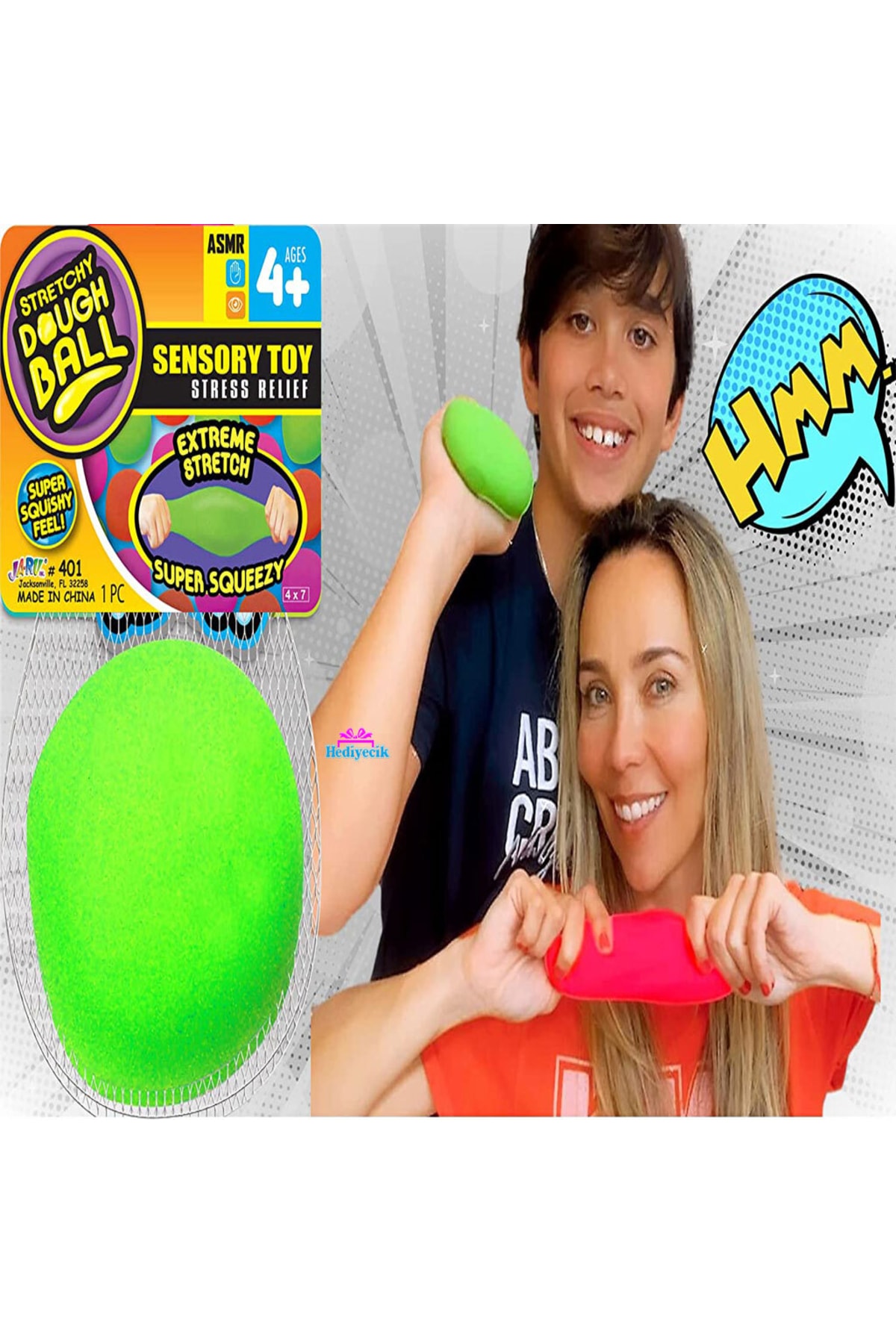 hediyecik Stretchy Balls Stress Esneyen Yumuşak Hamur Stres Topu ...