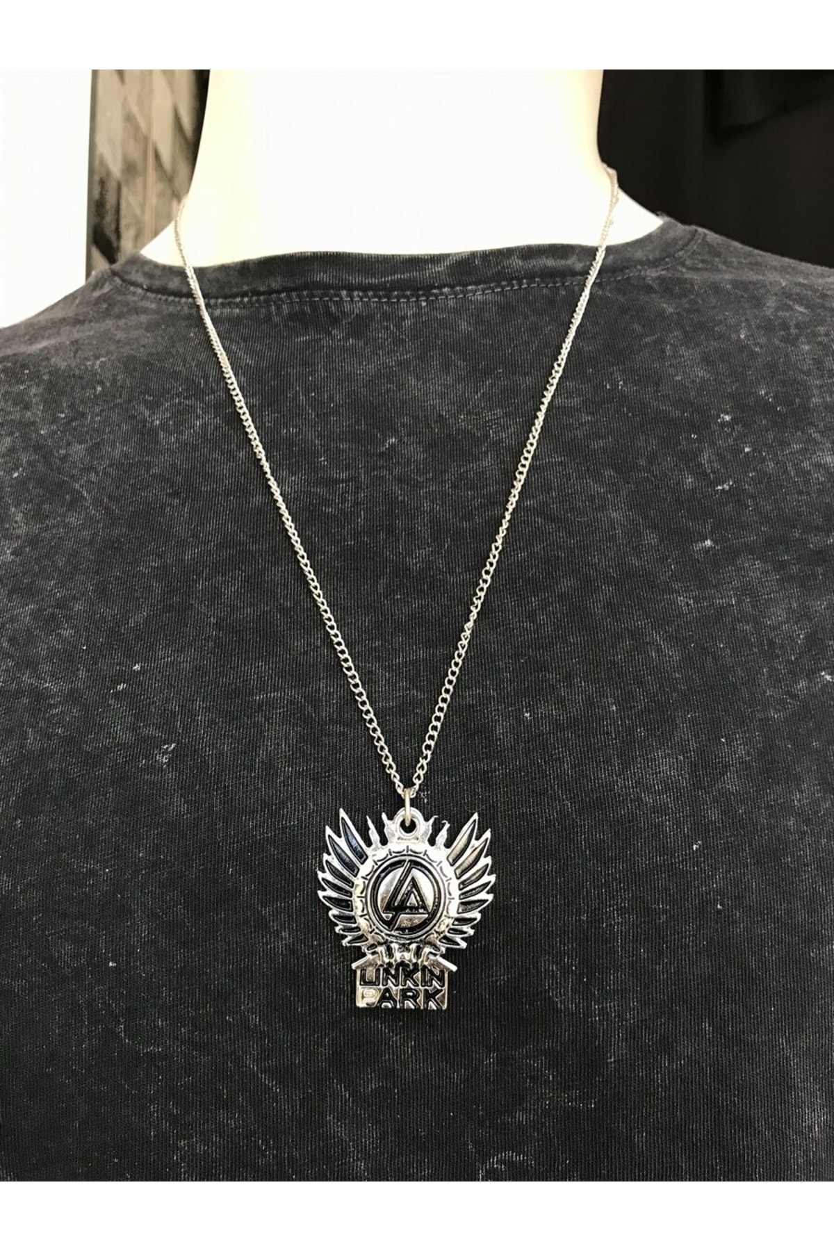Genel Markalar M F Touz Linkin Park Tasarımlı Kolye Fiyatı, Yorumları - Trendyol