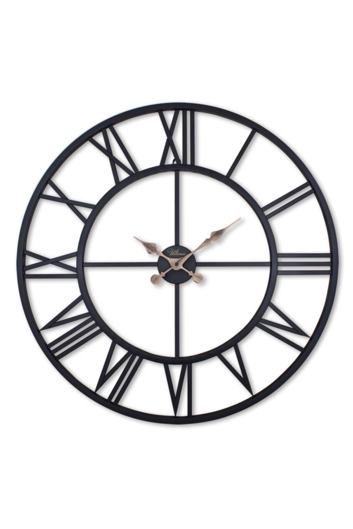 Regal Modern Ultima 2688 B Ferforje 76 Cm. İskelet Duvar Saati Yuvarlak ...