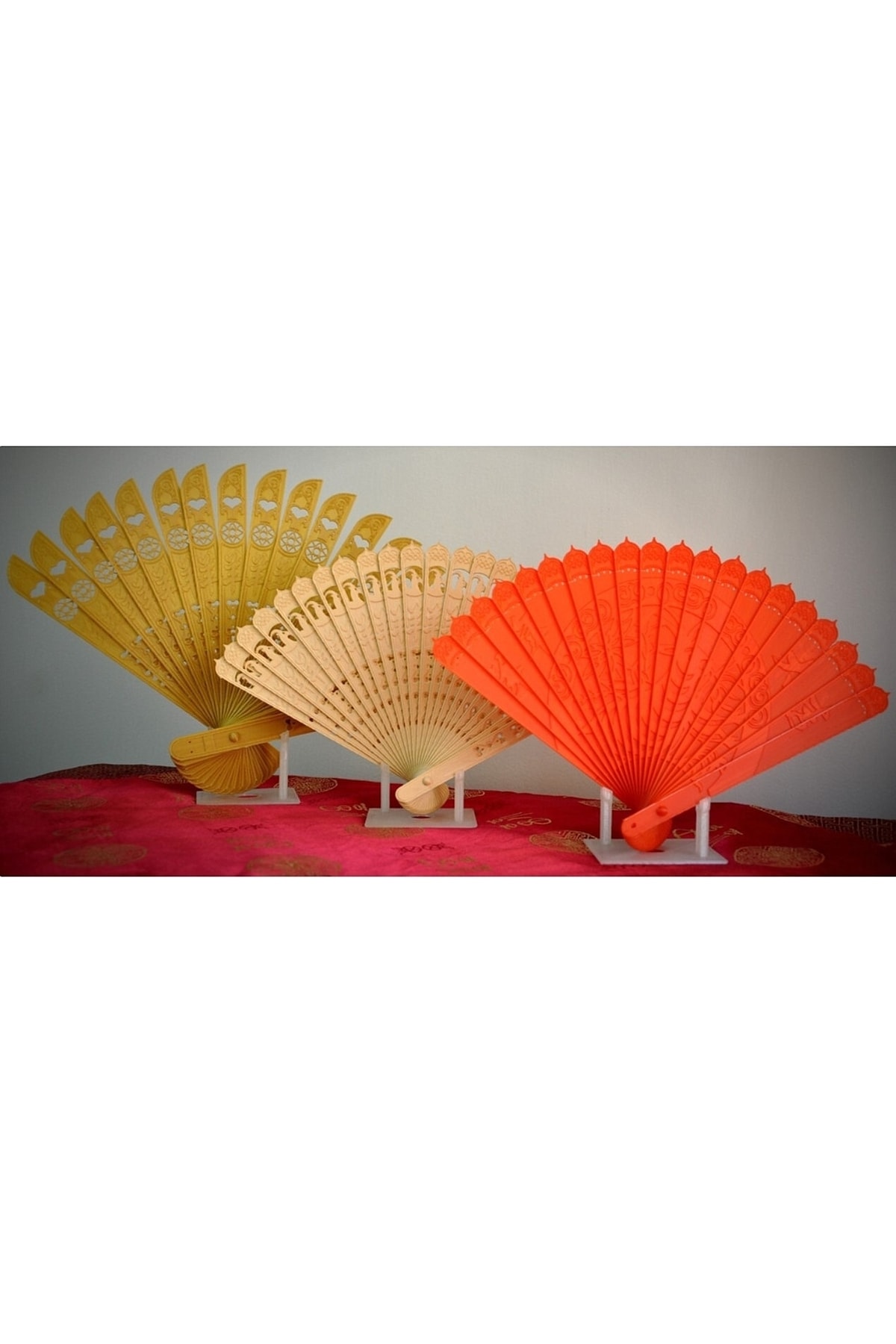 Genel Markalar Çin Yelpazesi Açılır Kapanır Dekor Yelpaze 40 Cm ...