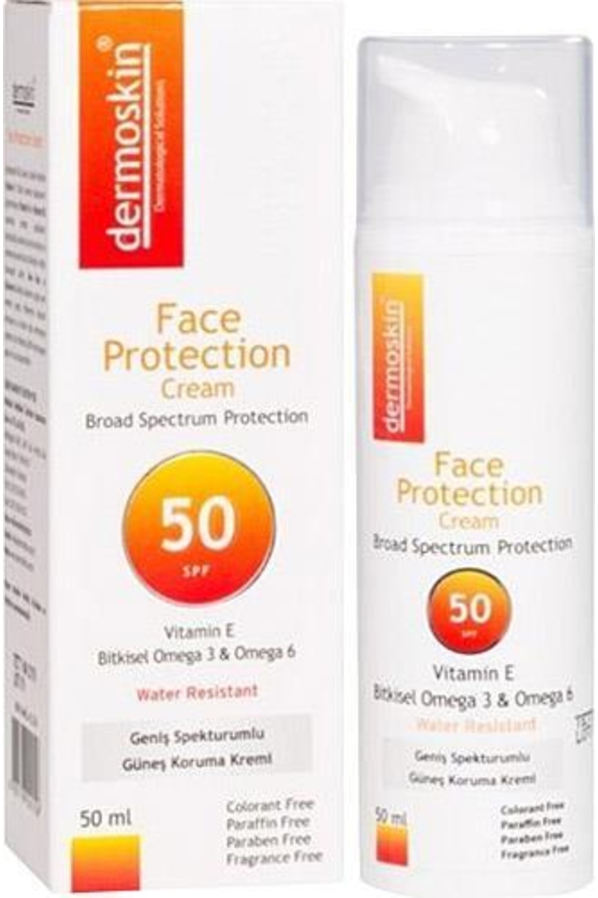 DERMO Skin Face Protection Spf50 50ml - Fiyatı, Yorumları