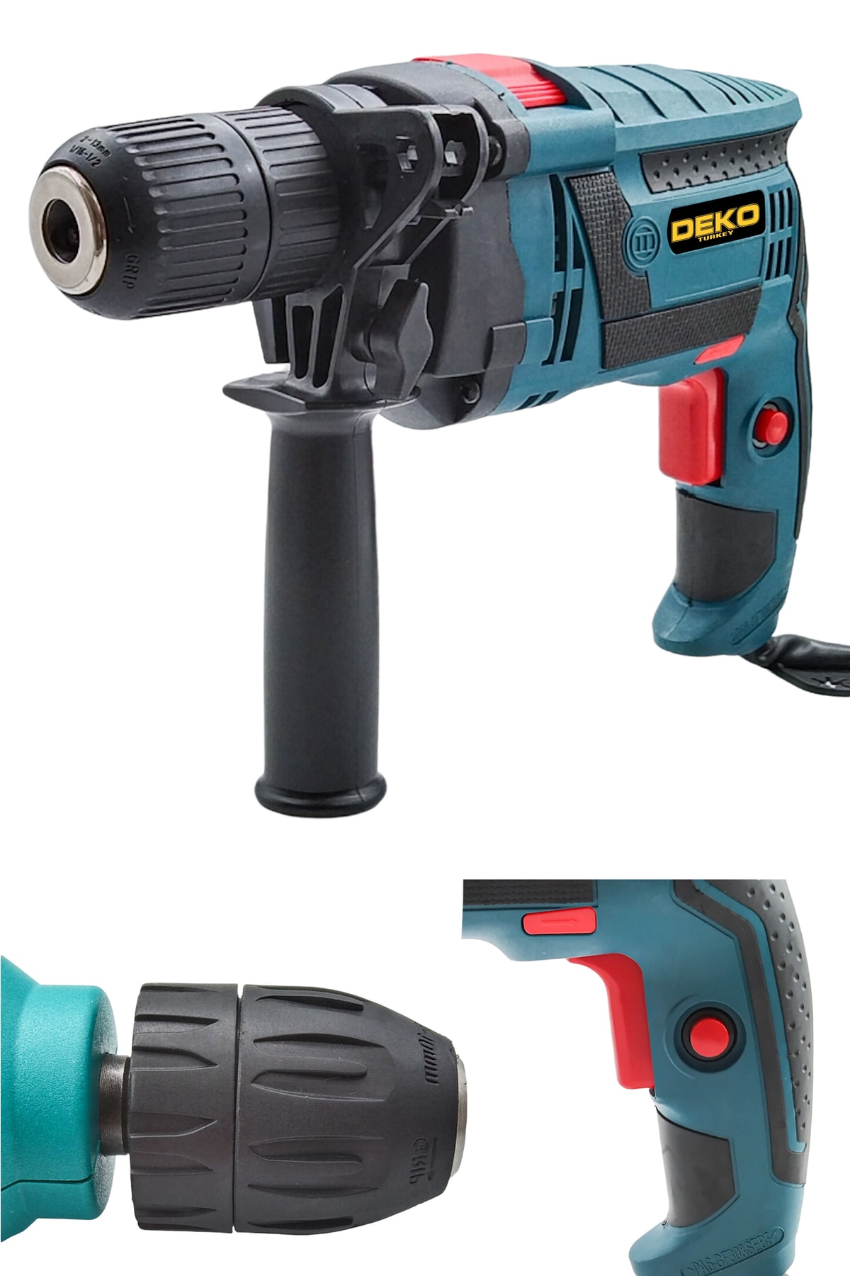 DEKO TURKEY 1500w Profesyonel Yüksek Torklu Elektrikli Darbeli Vidalama ...
