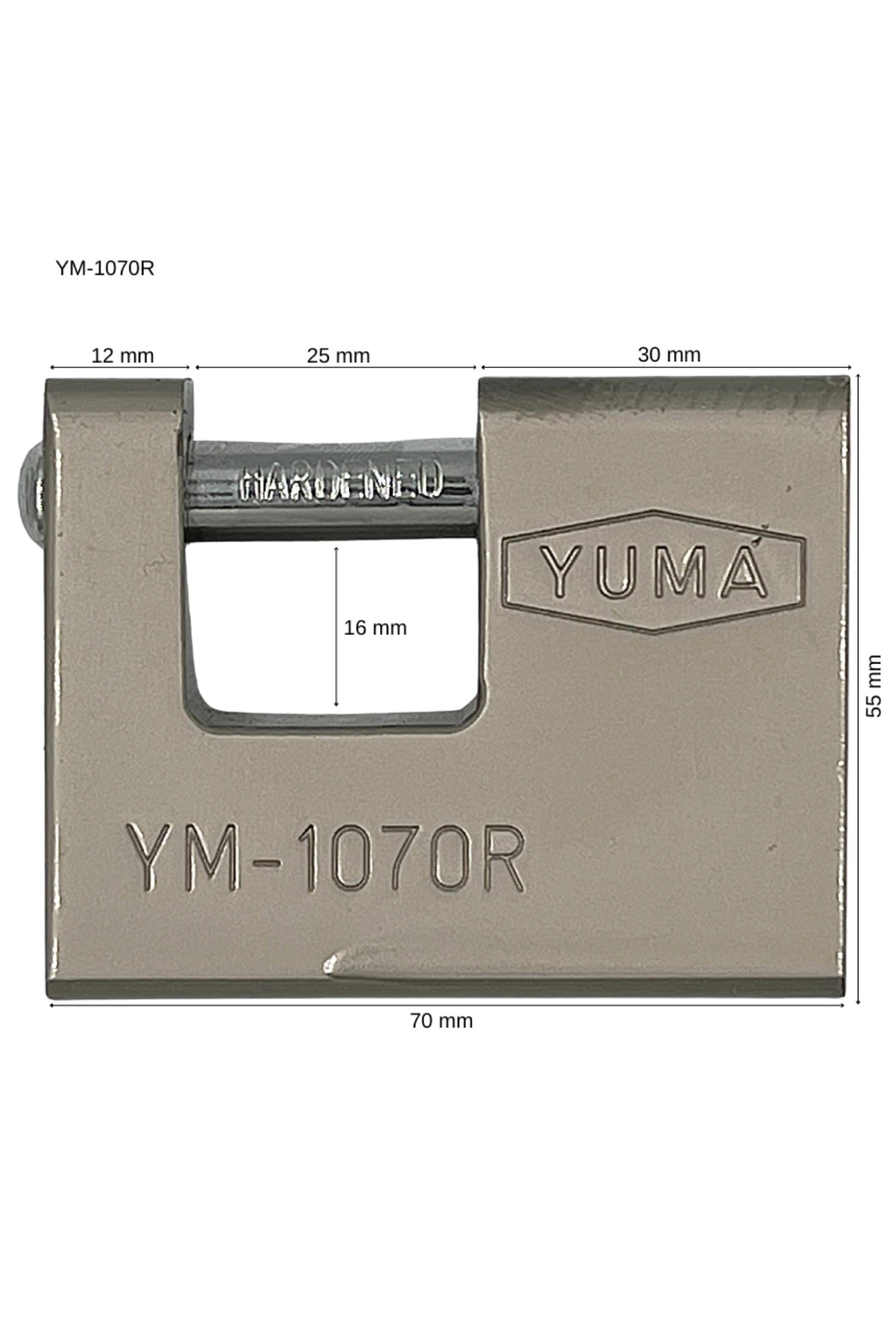 yuma kilit Yuma Asma Kilit Kayar Milli Yatay Gri 70mmFiyatı, Yorumları ...