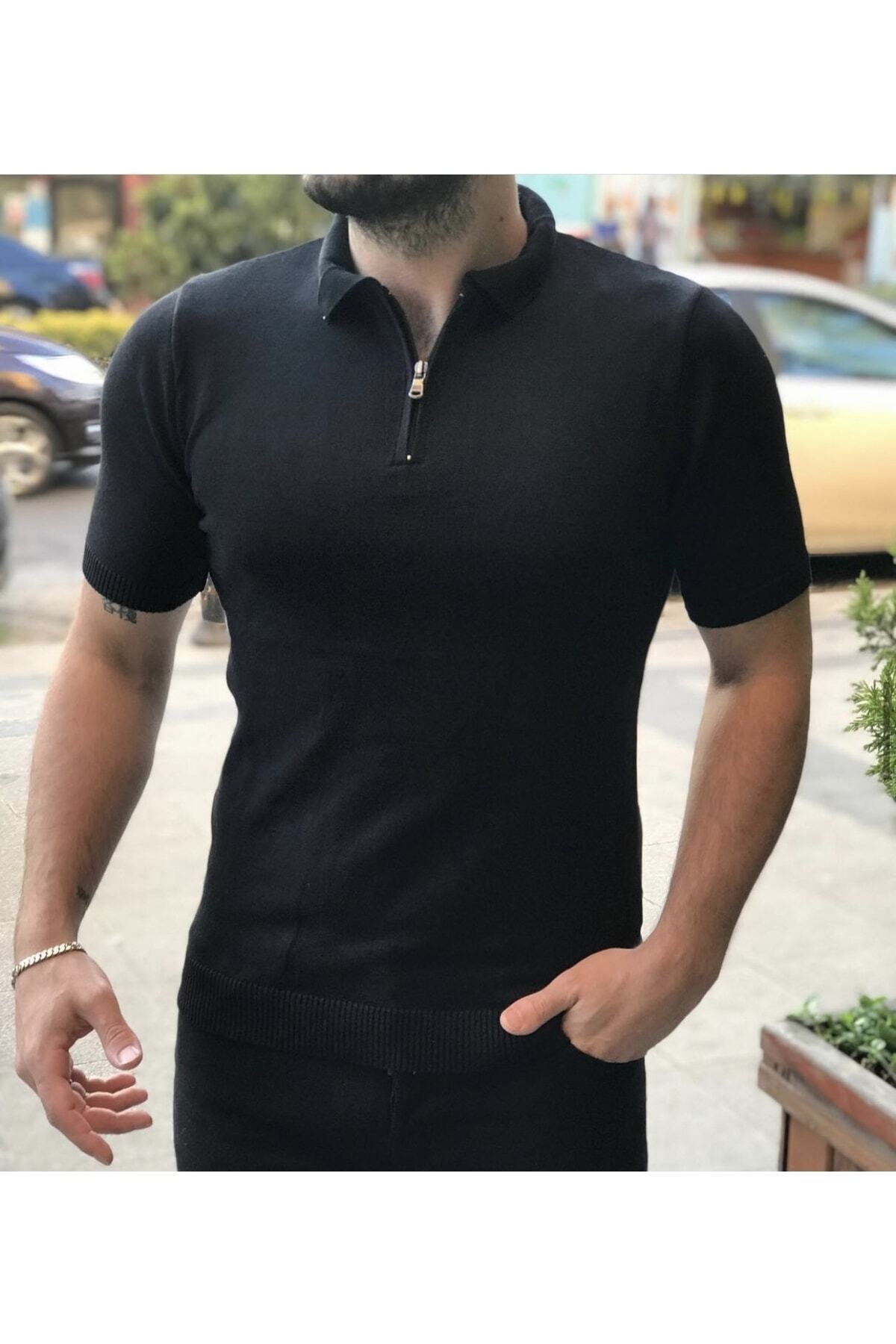 rvs moda Fermuarlı Polo Yaka Fiyatı, Yorumları - Trendyol