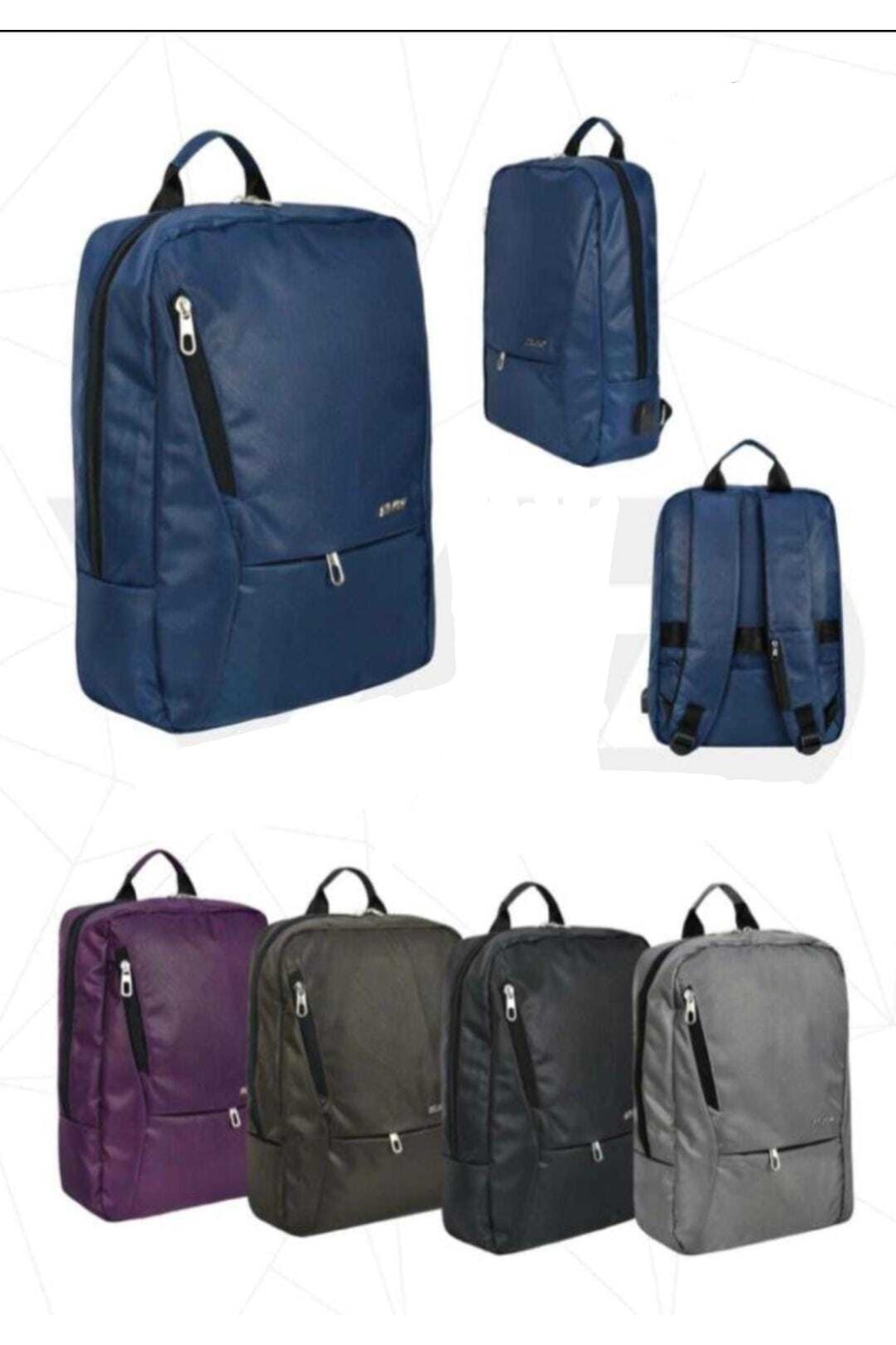 OPTİZON 15,6"-17,6" Siyah Notebook Laptop Bilgisayar Sırt Çantası Su ...