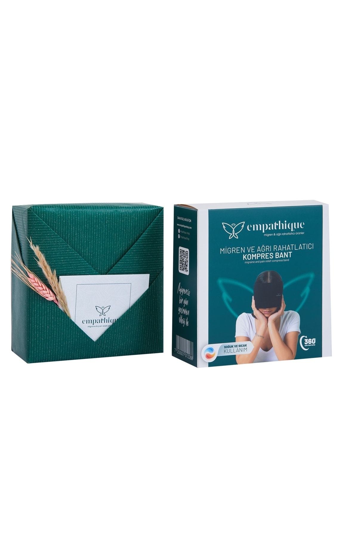 Empathique Migren Ve Ağrı Rahatlatıcı Kompres Bant - Gift Pack - Hediye ...